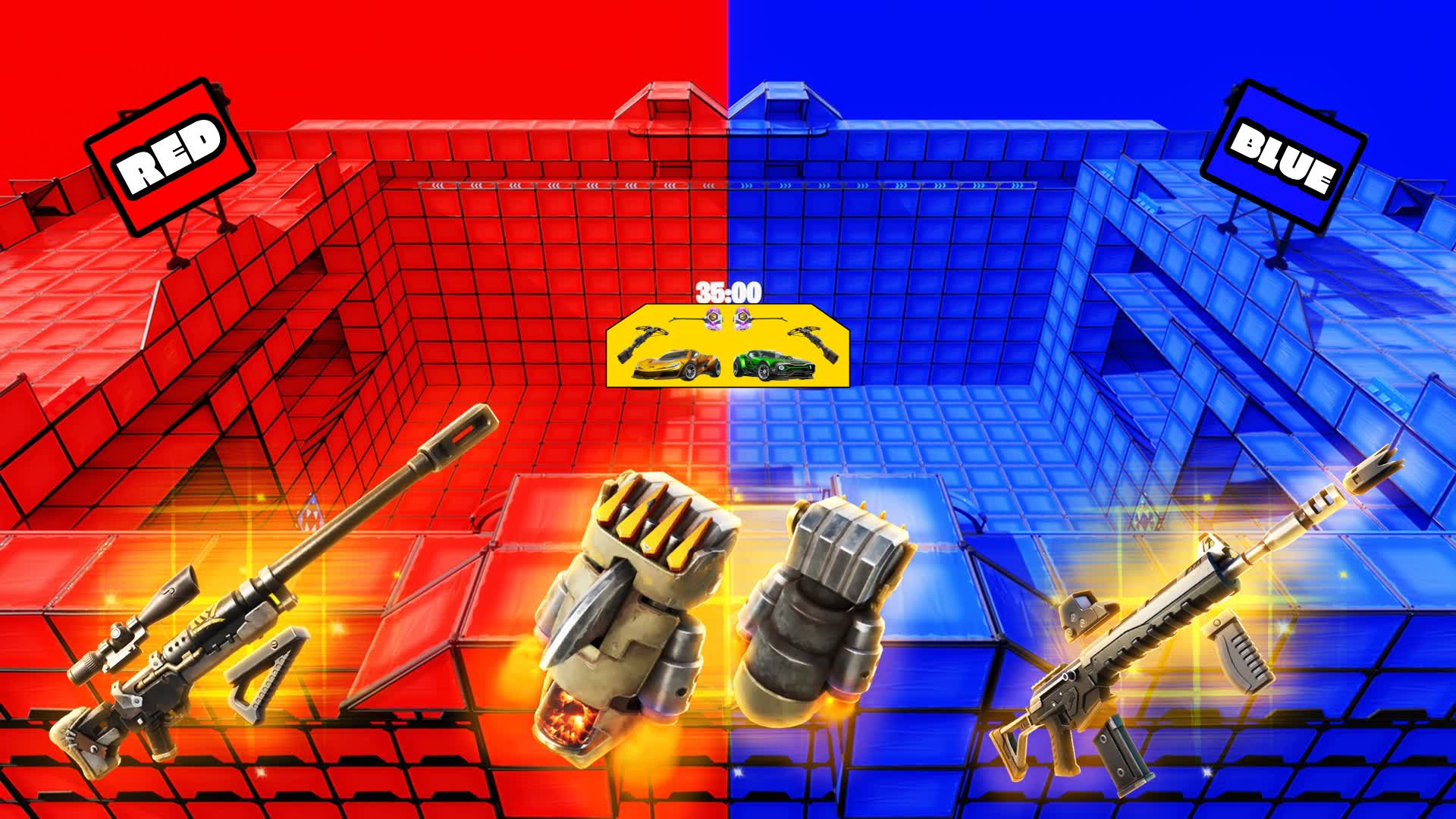 💎GOD BLUE VS RED 8007-6030-4281 by rmi7f - Fortnite Creative Map Code ...