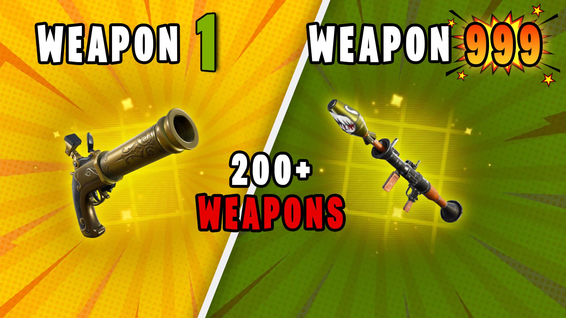 ULTIMATE WEAPON GAME 8929-4992-8972 by cj_games - Fortnite Creative Map ...