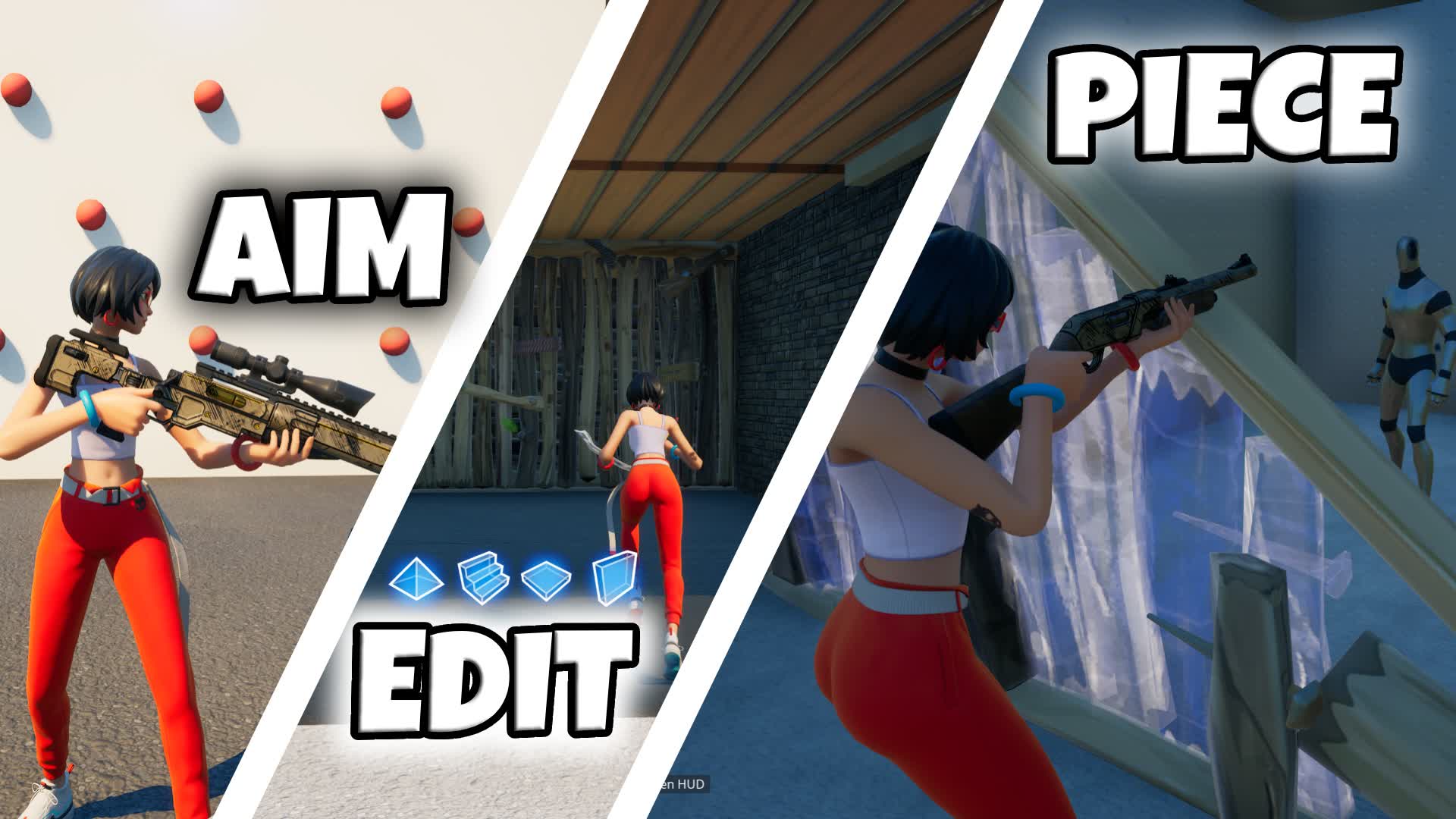 TRANING WARM UP🎯Aim, Edit,Piece Control 5086-4129-8095 by kkr ...