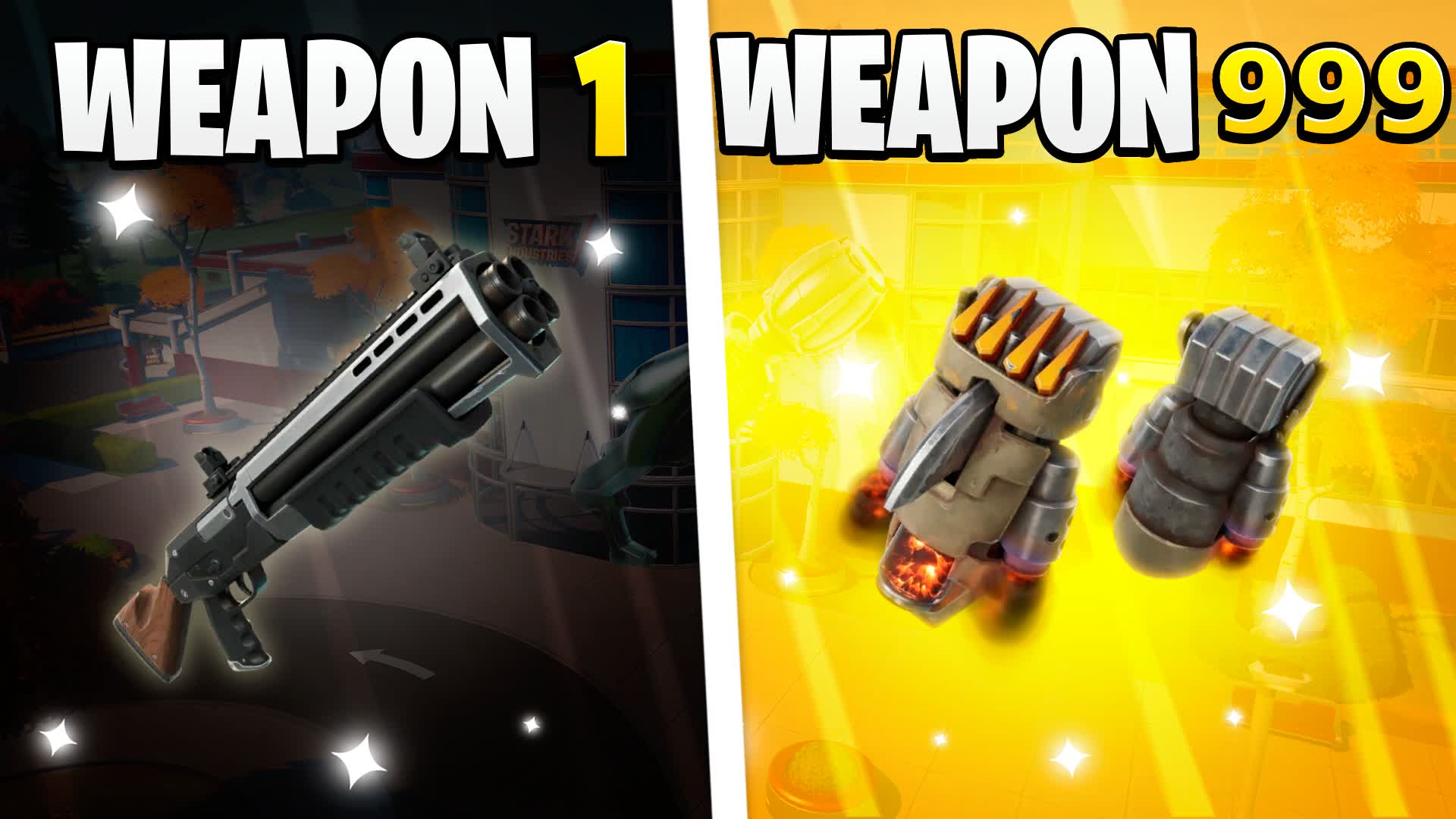 🦸 STARK INDUSTRIES GUN GAME ONE SHOT 5 4263-3250-5913 by vortexstudios ...