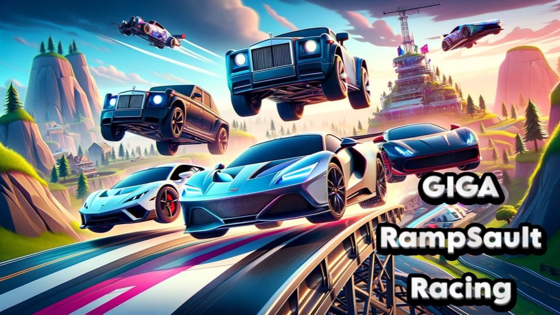 Giga RampSault Racing 7681-7504-1548 by t02 - Fortnite Creative Map ...