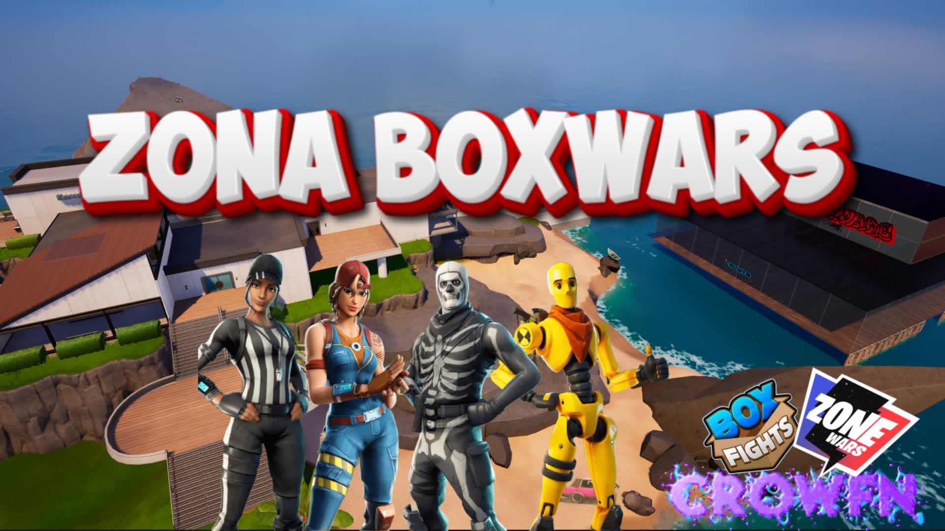 ZONA BOXWARS [1.0.7] 1624-4696-4945 by cr0w - Fortnite Creative Map Code - Fortnite.GG
