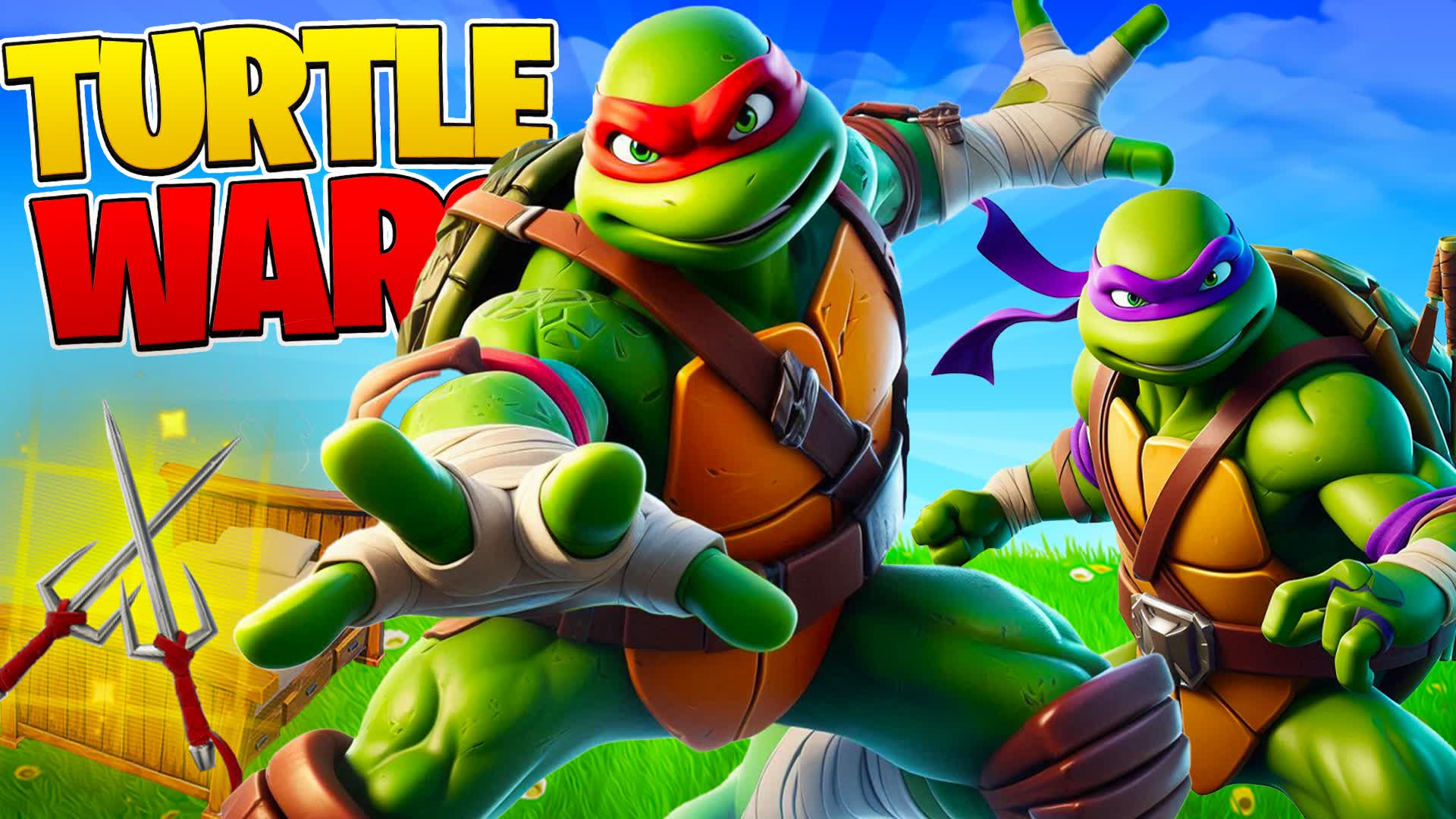 TMNT WARS🐢🛏️ 4252-3159-3333 by itsgopex - Fortnite Creative Map Code ...