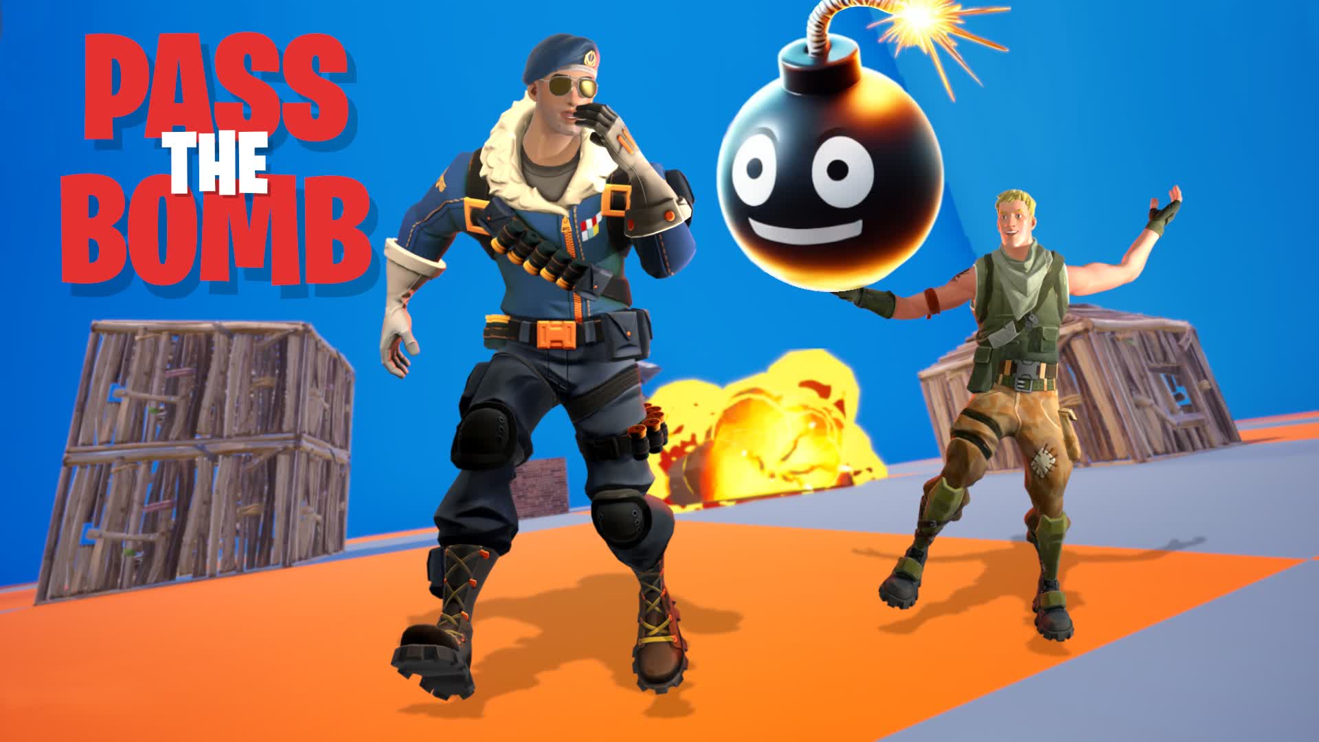 💣Pass The Bomb💣 - FFA 5052-1645-5348 من ابتكار bmjo - Fortnite