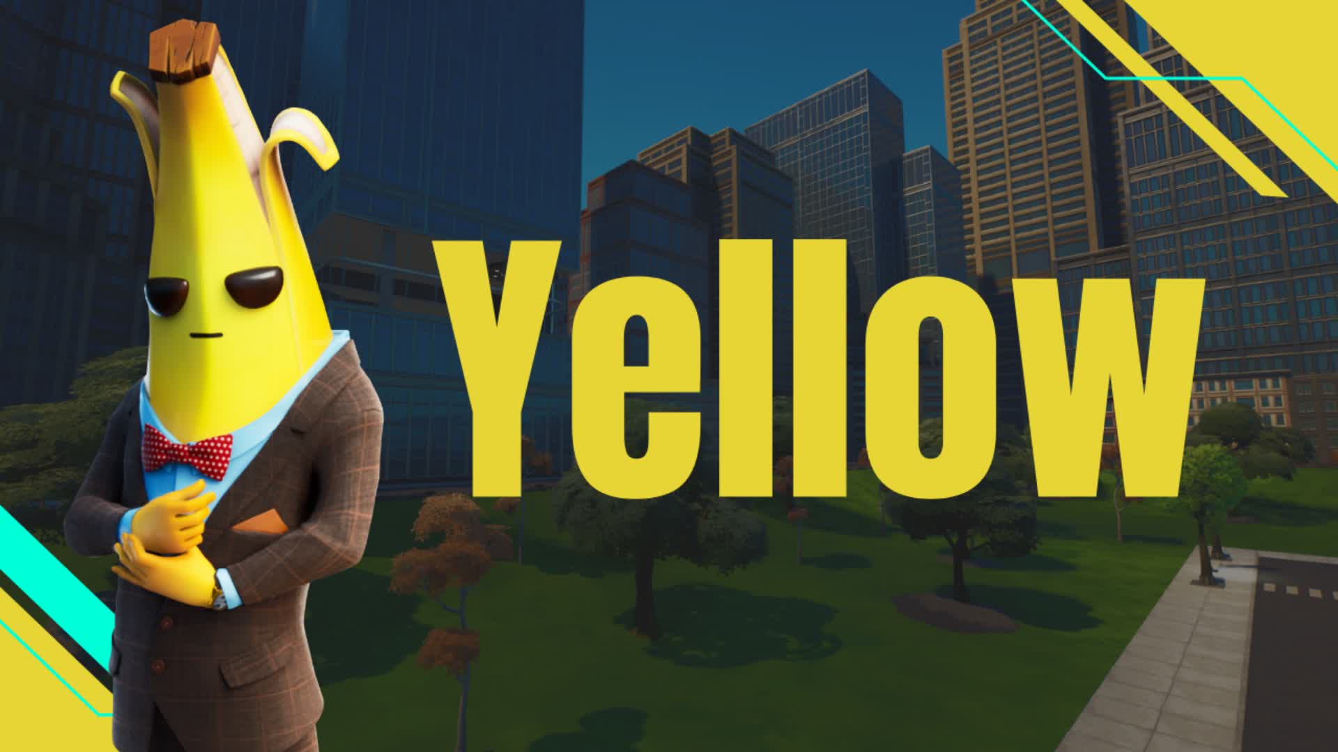Yellow Color Dash Image 4236-3154-2924 by theslurp - Fortnite Creative ...