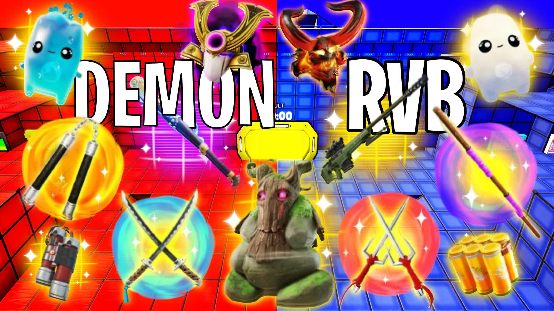 😈 DEMON RED VS BLUE 🔴🔵 9212-3601-4895 by gabixo2 - Fortnite Creative ...