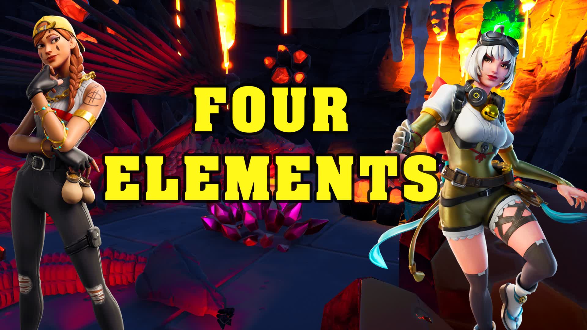 Four Elements - Parkour 8798-3025-7823 by unicornangel96 - Fortnite.GG