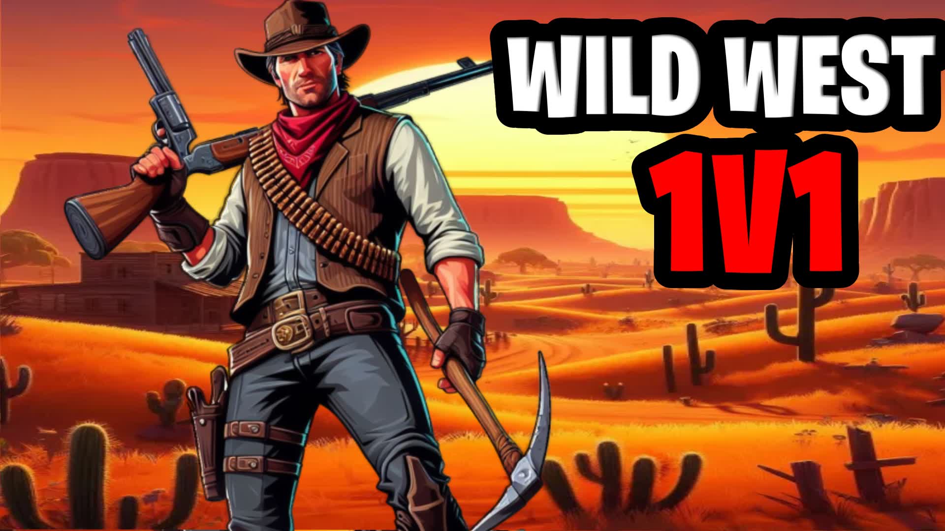 🤠WILD WEST 1V1 DUELS🤠 6938-5504-5538 by ecoapp - Fortnite Creative Map Code - Fortnite.GG