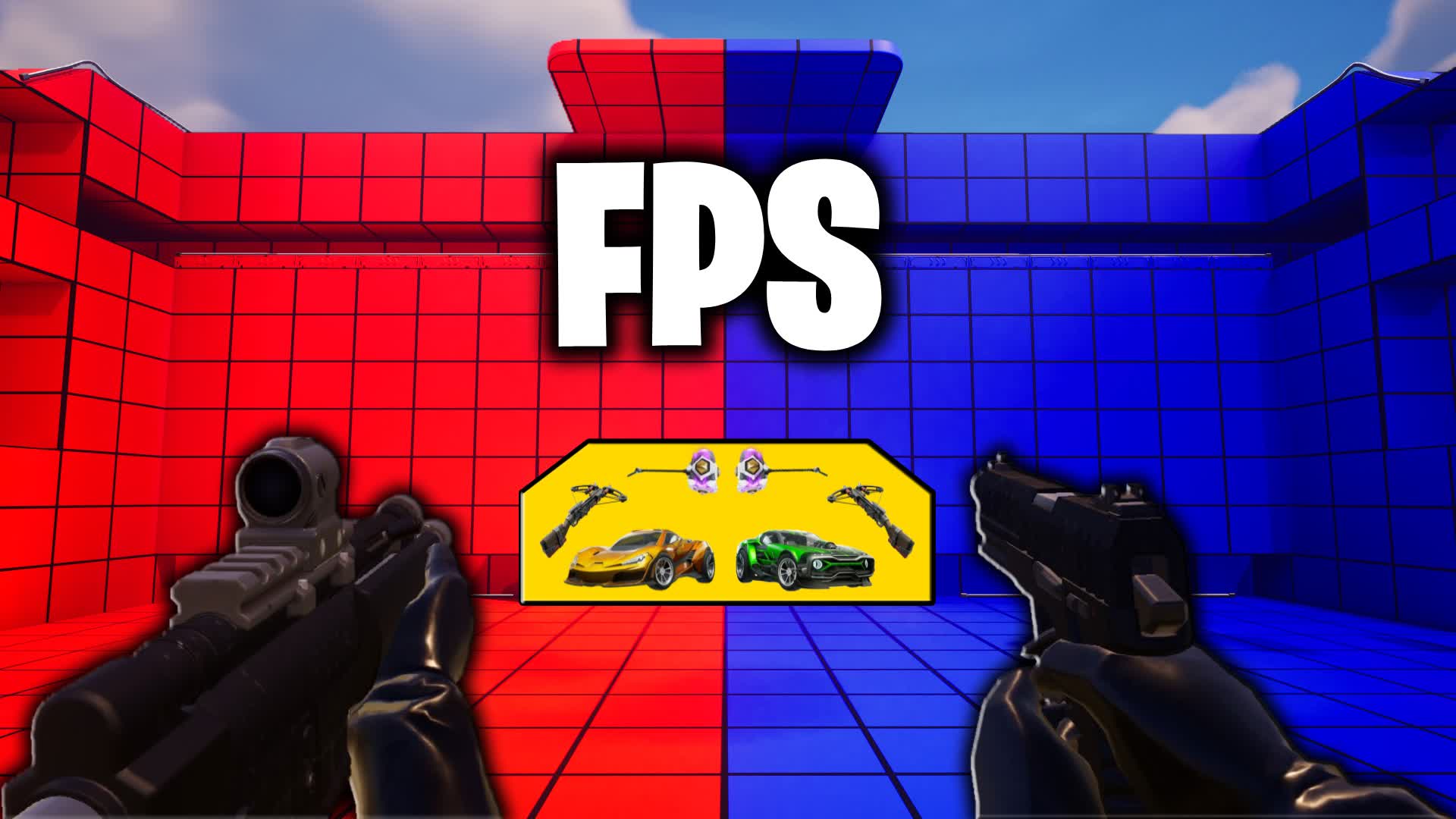 FPS RED VS BLUE 🔴🔵 4771-8726-7925 by waydeal - Fortnite Creative Map ...