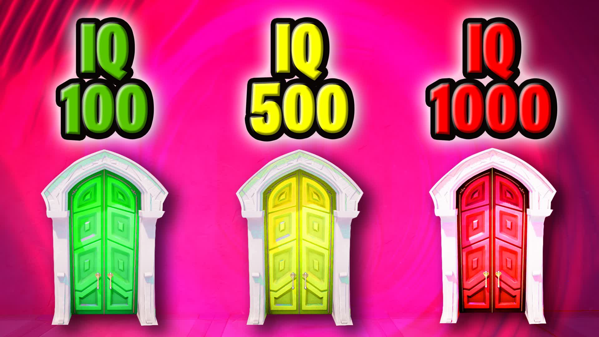 IQ ESCAPE ROOM🧠 3595-3654-5408 by magical-cat - Fortnite