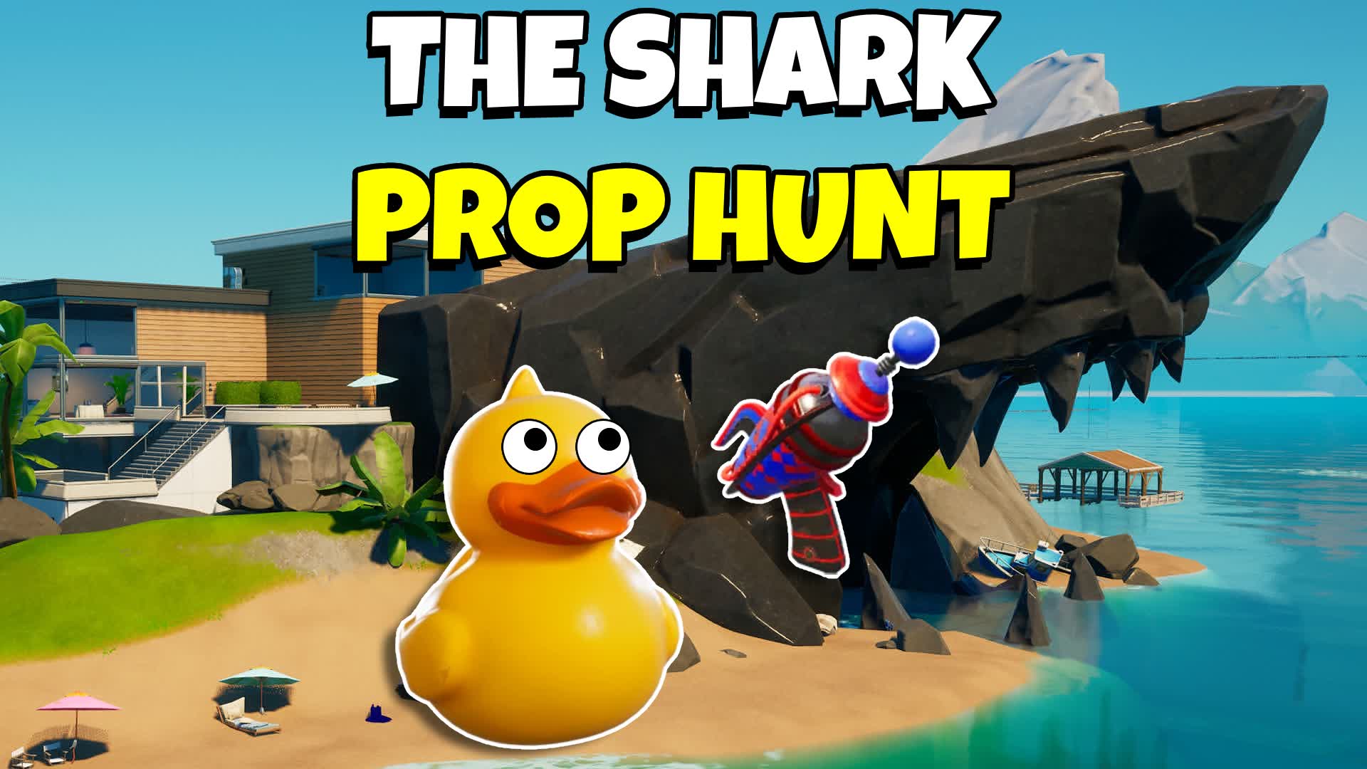 BEACH HOUSE - PROP HUNT🏝 5829-0574-4099 by kingzi - Fortnite Creative ...