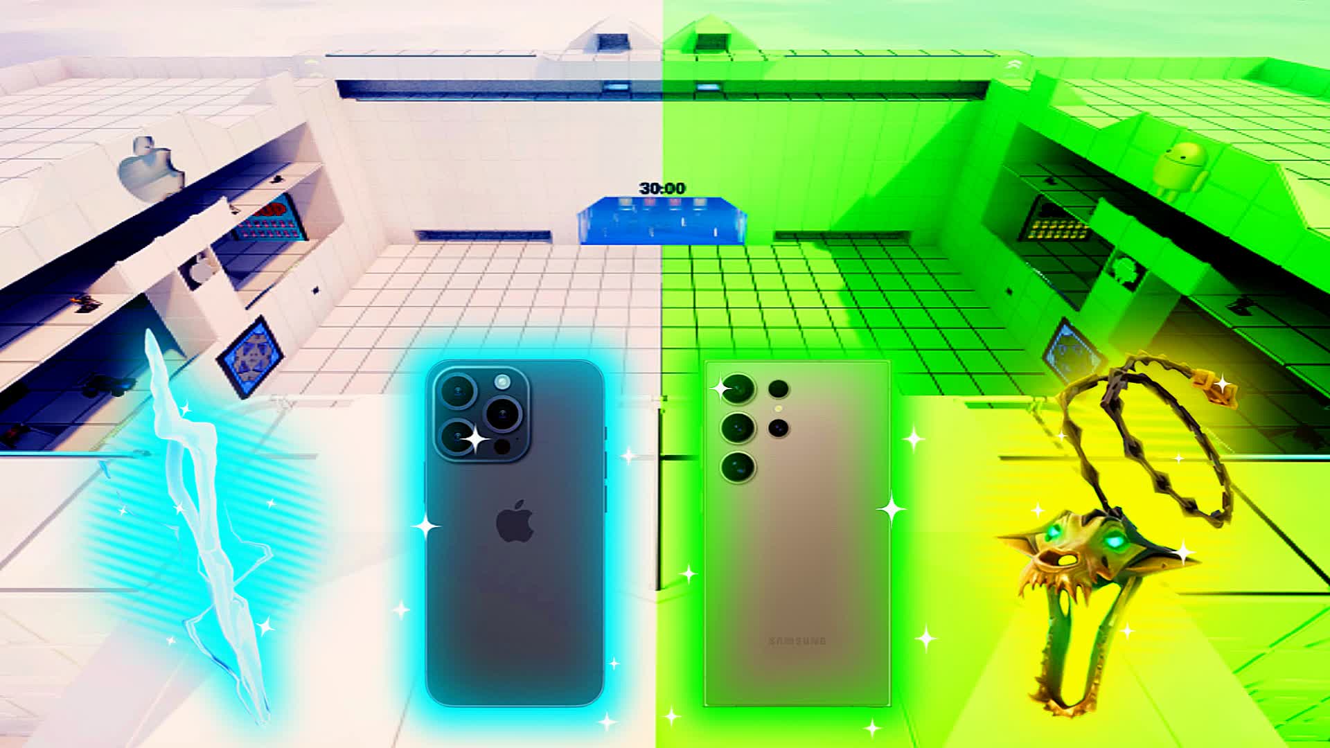 💯CRAZYY APPLE VS ANDROID💚 0116-2316-8351 by s2c - Fortnite Creative Map ...