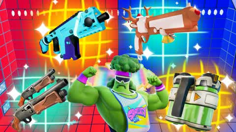 CRAZY RED VS BLUE NEW GUNS 9019-5985-8072 by trejyk - Fortnite