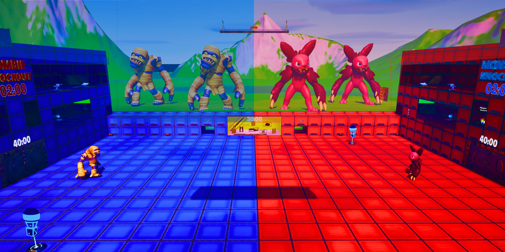 MONSTER RED VS BLUE 🔴🔵 4287-5459-0924 by xyzthe-one - Fortnite Creative ...