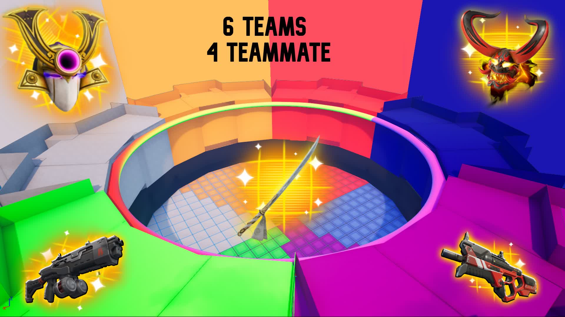 OMG 🔫 MULTI TEAM ARENA 3104-9825-6184 by flodibye - Fortnite Creative ...