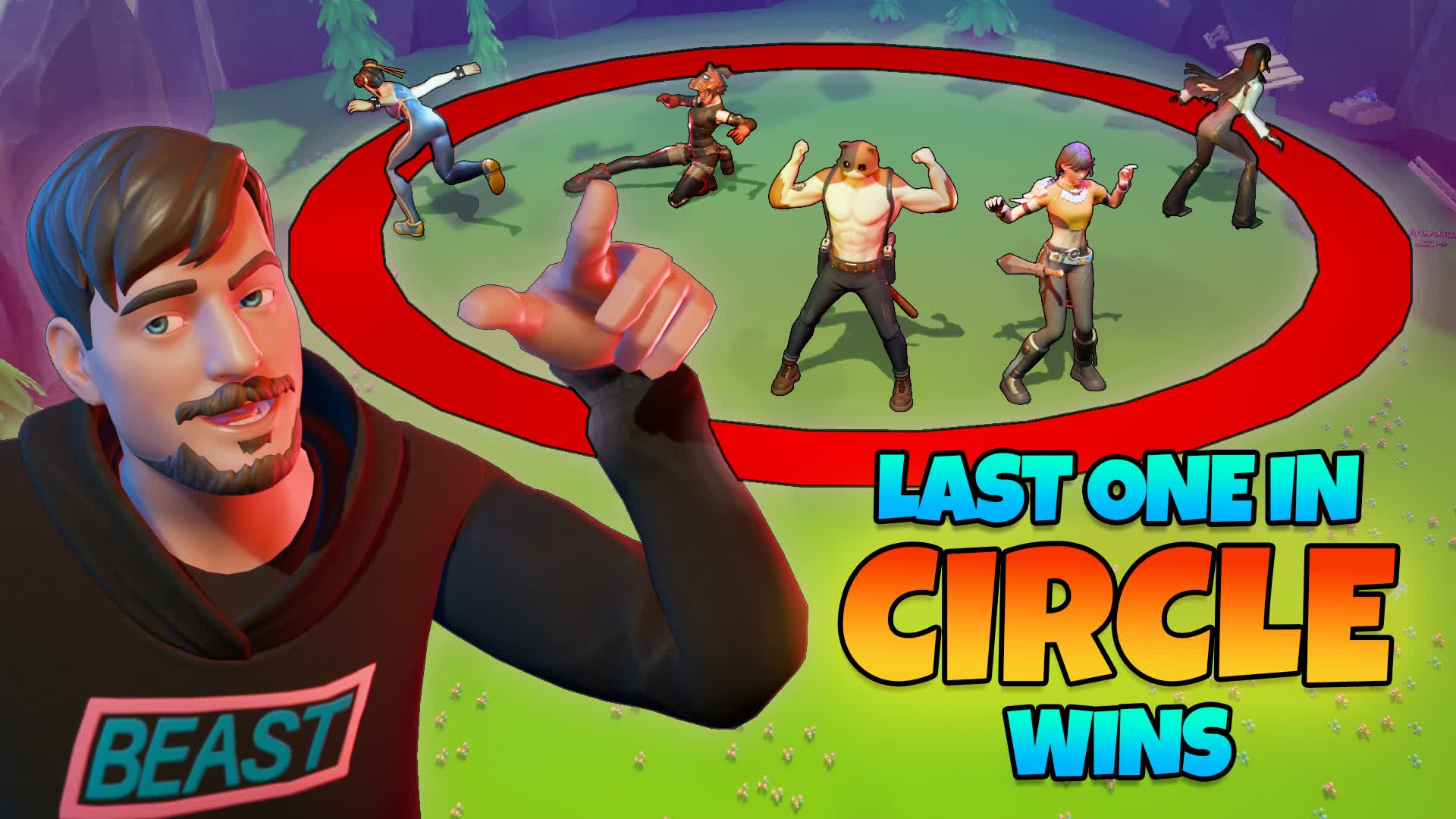 Last To Leave Circle Wins! ⭕ 1080-0214-9337 by thespacedan - Fortnite ...