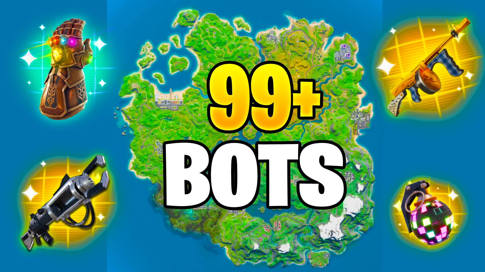 BASE WARS BOSS ⭐ 99 BOT ROYALE 0851-8991-0465 by lilethn - Fortnite Creative Map Code - Fortnite.GG