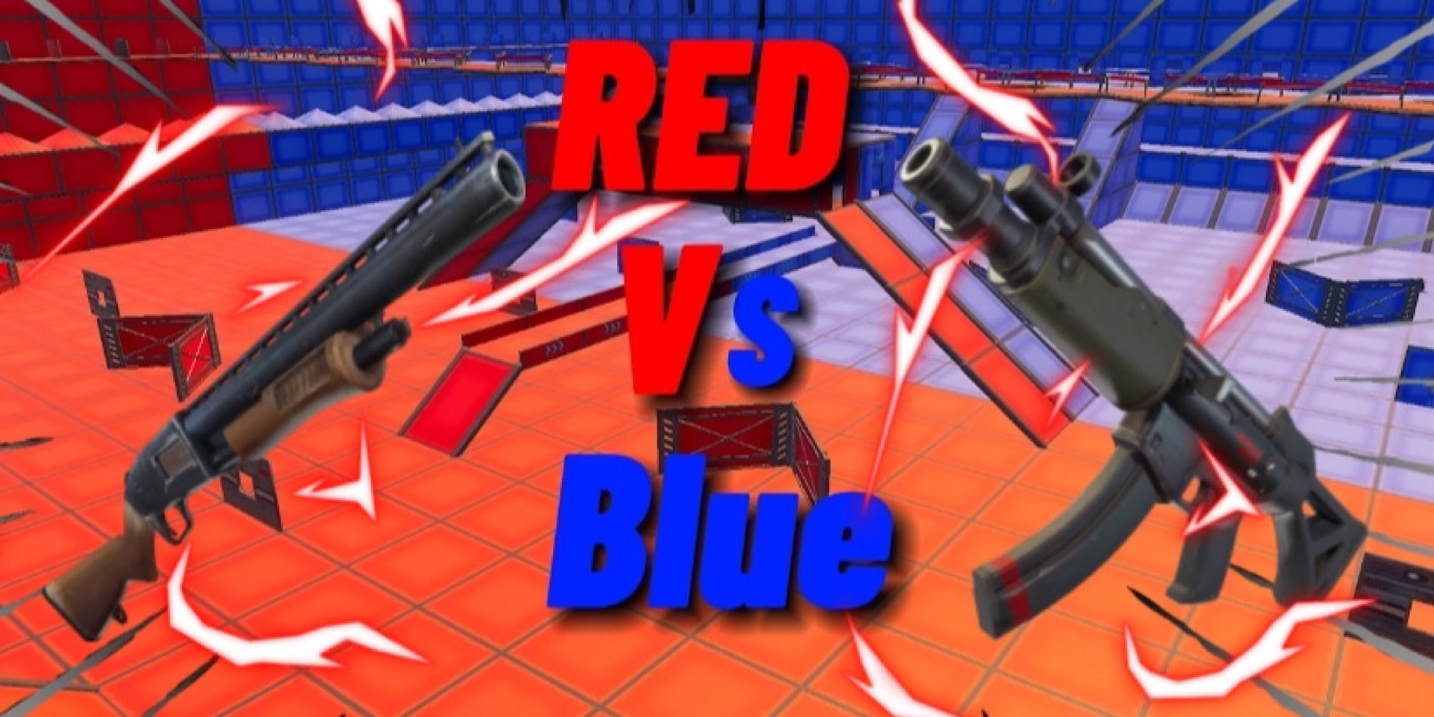 🔴Red Vs Blue🔵🌟16 Vs 16🌟 3969-5463-7679 by yzk - Fortnite Creative Map Code - Fortnite.GG