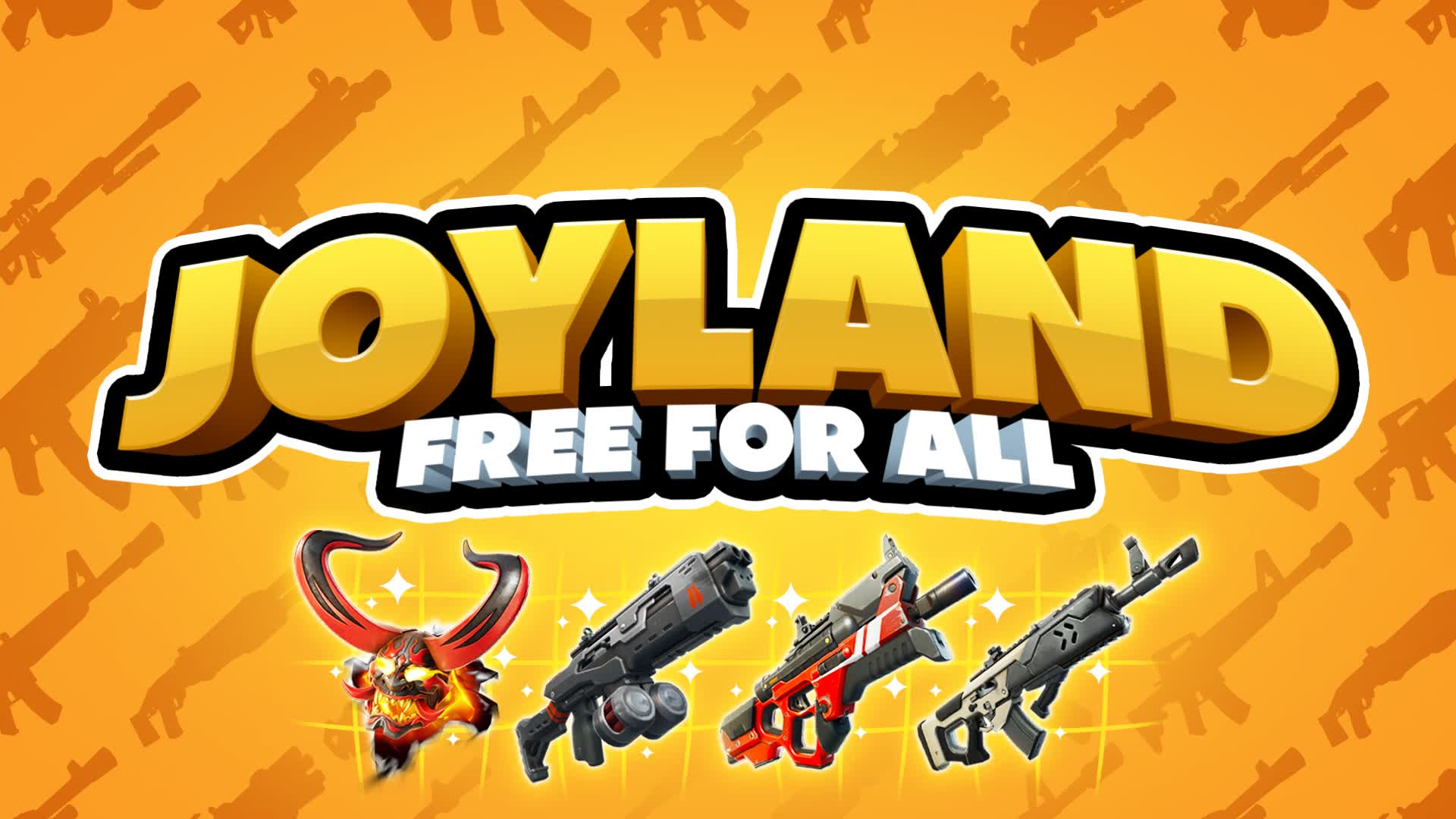 JOYLAND - ALL GUNS 1v1 0033-4623-7727 by bency - Fortnite Creative Map Code - Fortnite.GG