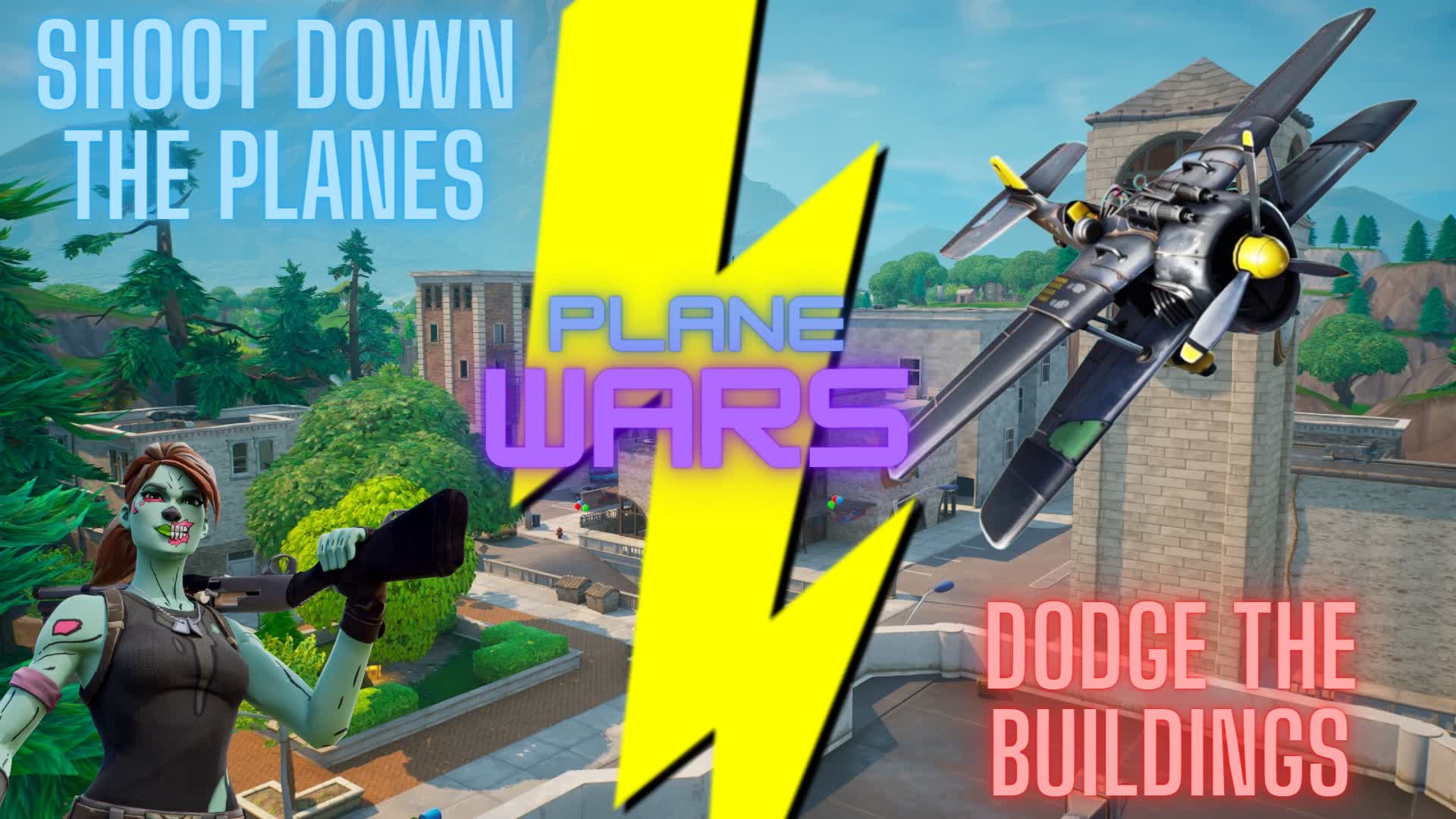 Tilted plane wars 9951-1260-0701 by kingrulz - Fortnite Creative Map ...