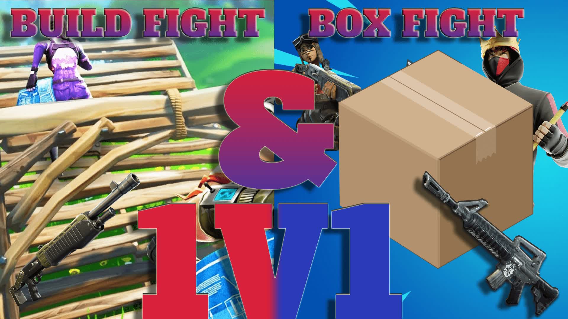 NEW WEAPONS - BUILDFIGHT & BOXFIGHT 1V1 8068-2536-5883 by ghostykiii ...