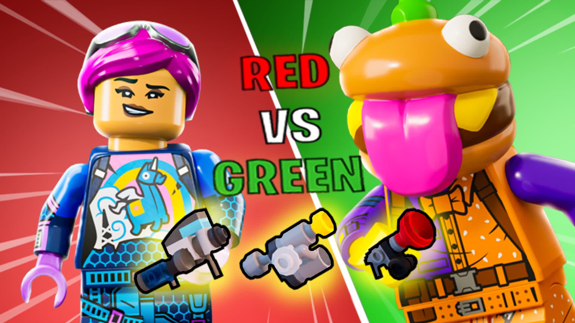 SUPER 🧱 GREEN VS RED 🟢 🔴 1970-1275-1947 by yvniiss - Fortnite Creative ...