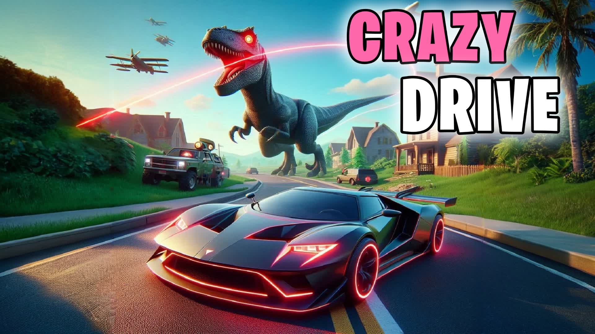 Crazy Drive 9012-1885-4976 by redmaps - Fortnite Creative Map Code ...