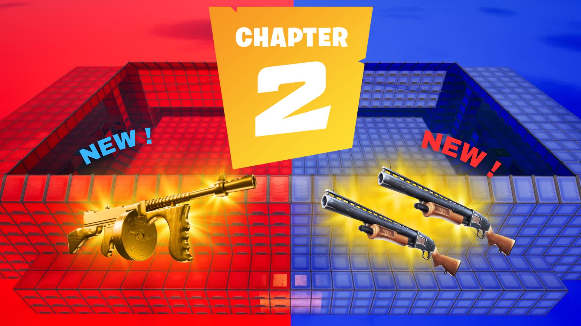 CHAPTER 2 RED VS BLUE 🔴🔵 6566-4675-6820 by bluegg - Fortnite Creative ...