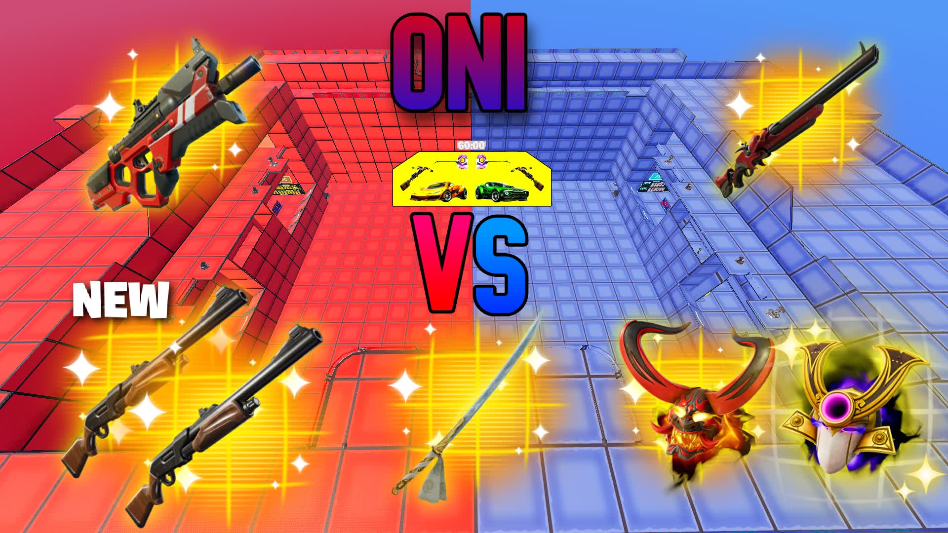 ONI RED VS BLUE 🥷 3818-0034-5391 by oshfn - Fortnite Creative Map Code ...
