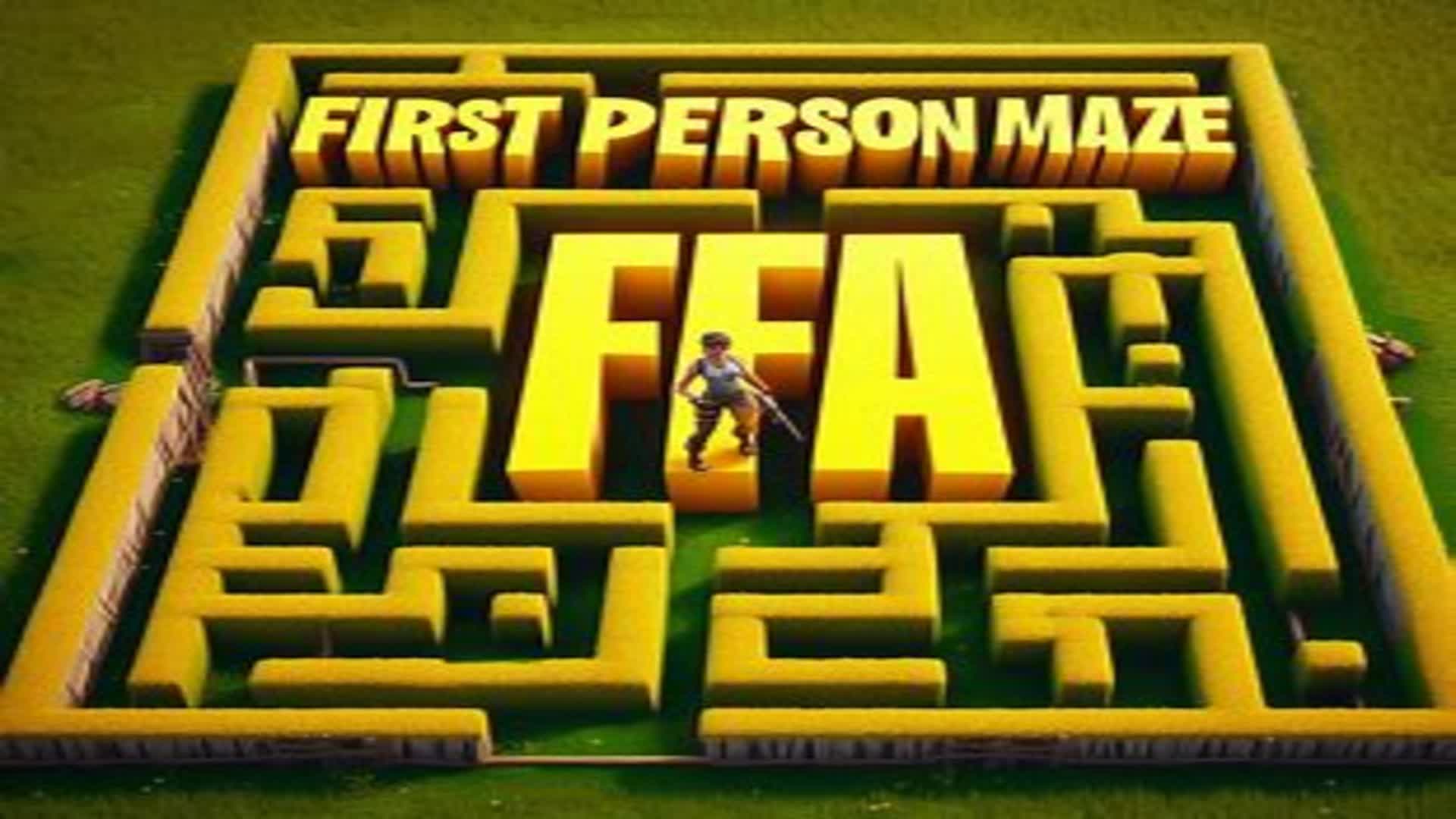 First Person Maze FFA 3372-5072-1757 by technology - Fortnite Creative ...