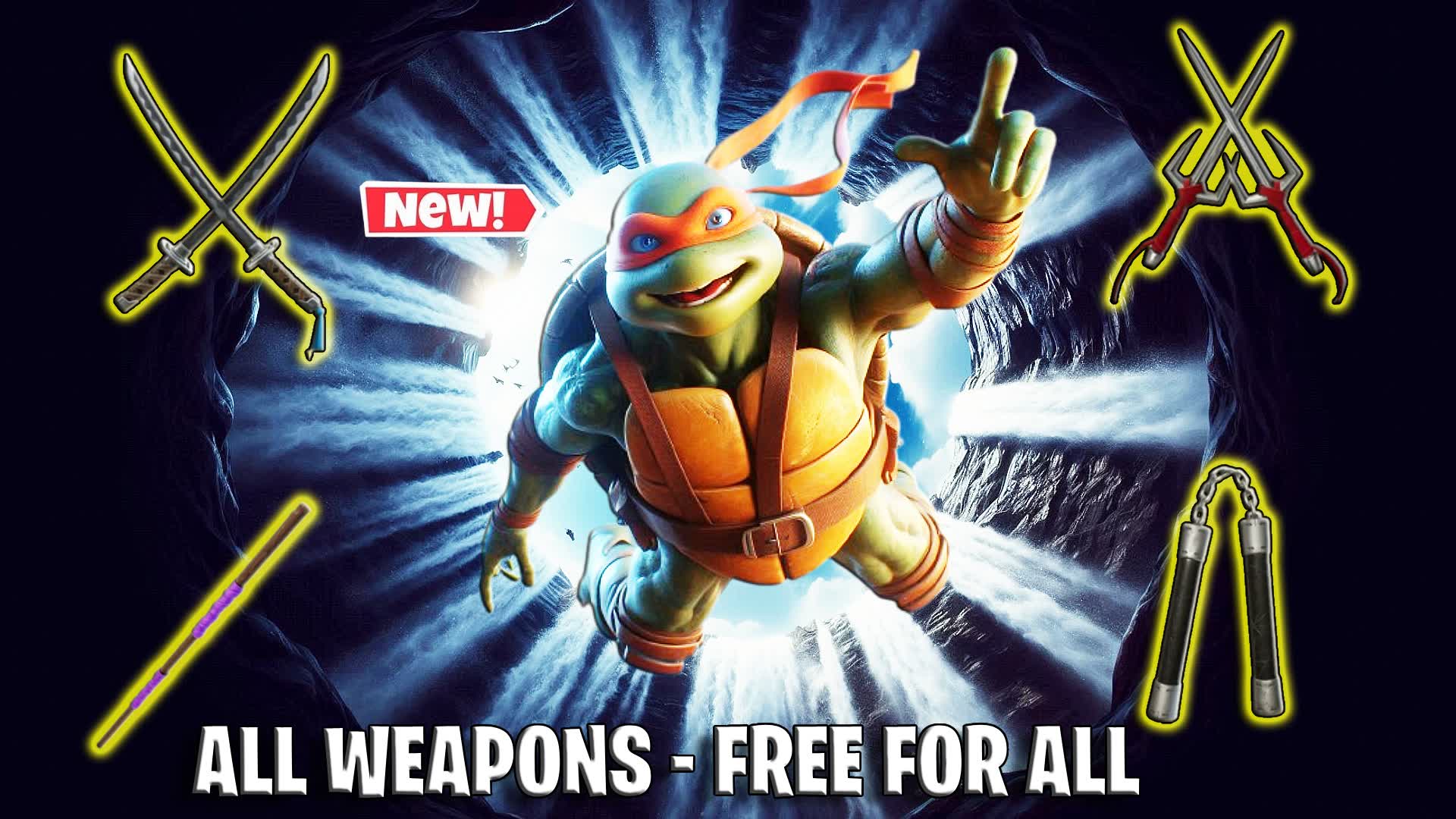 TMNT GUN SWAP - FFA 6256-9478-4424 by stopcallinme - Fortnite Creative ...