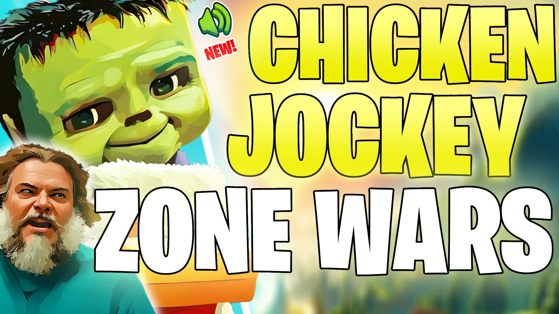 CHICKEN JOCKEY ZONE WARS🐔🧟 3132-1944-1768 by sussysigmasack - Fortnite ...