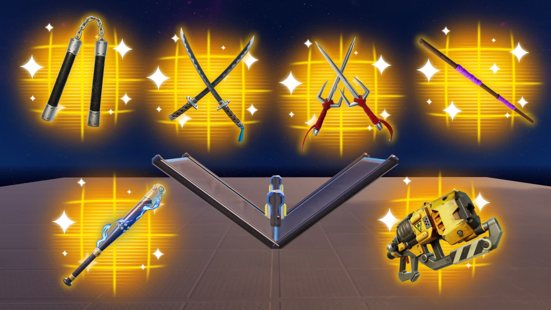 TMNT 1V1 ALL WEAPONS 1464-1817-3152 by hadesmaps - Fortnite Creative ...