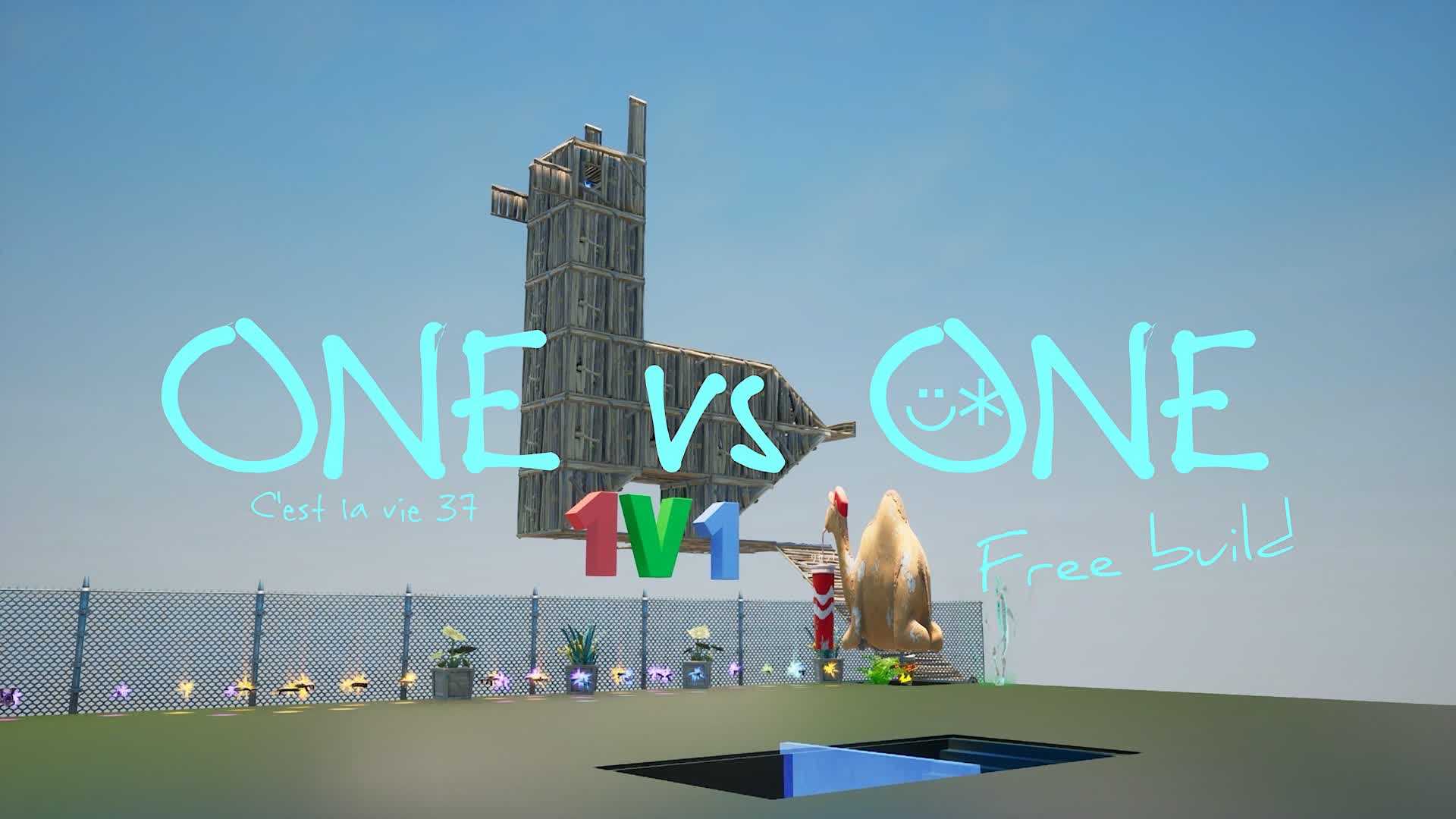 ONE vs ONE 0654-2819-0328 by kakaze - Fortnite Creative Map Code ...