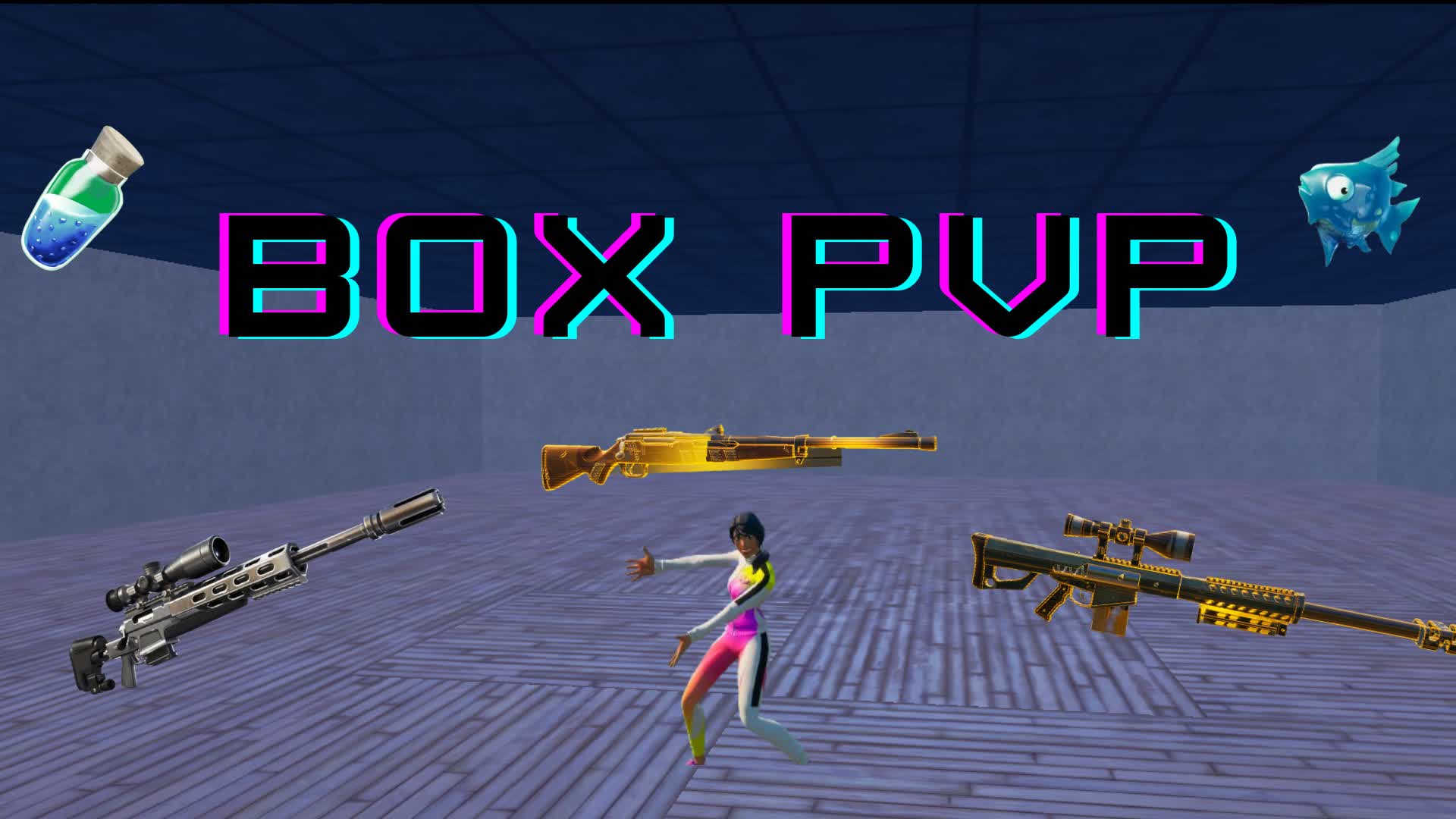 MEME SNIPERS ONLY BOX PVP📦 8402-4207-9052 by akarsh - Fortnite Creative ...