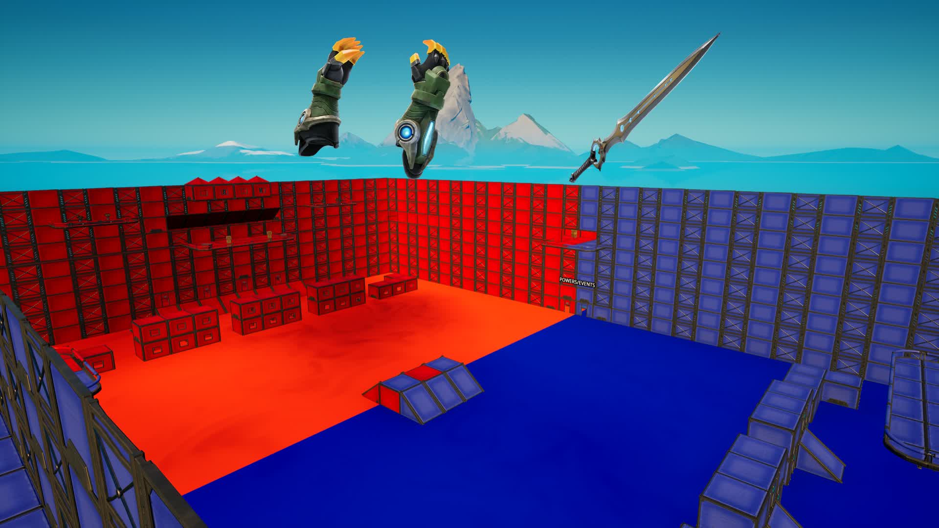 🆕🆕 INSANE RED🔴VS BLUE🔵🆕🆕يمارس 9469-1695-2198 by zenek - Fortnite Creative Map Code - Fortnite.GG