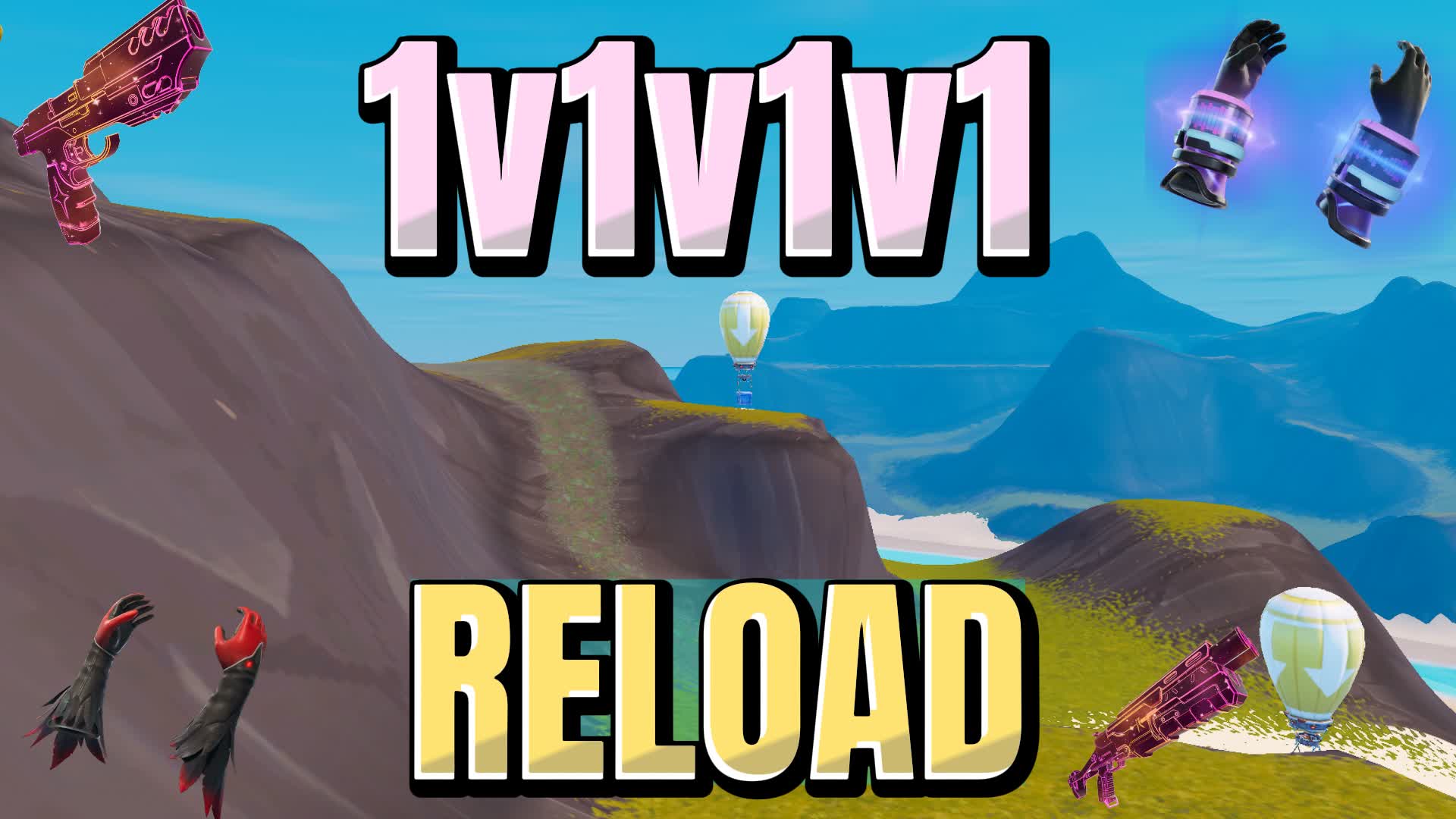 1v1v1v1 REALISTIC RELOAD FREE FOR ALL 8522-5766-2956 by djplayzyt - Fortnite Creative Map Code ...