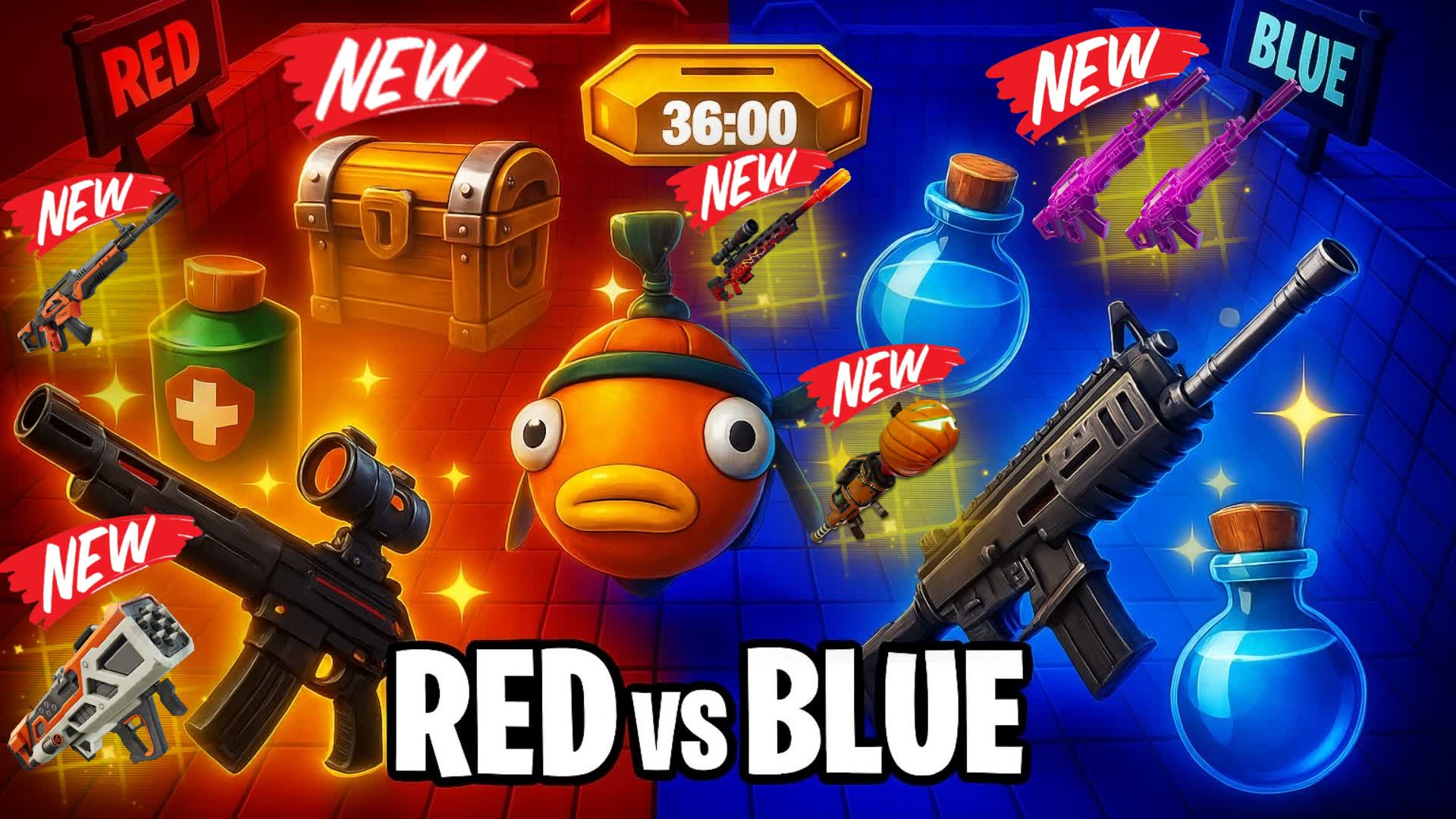 HARD RED VS BLUE 🔴🔵 0256-1222-4635 by gg_mapmagic - Fortnite Creative ...