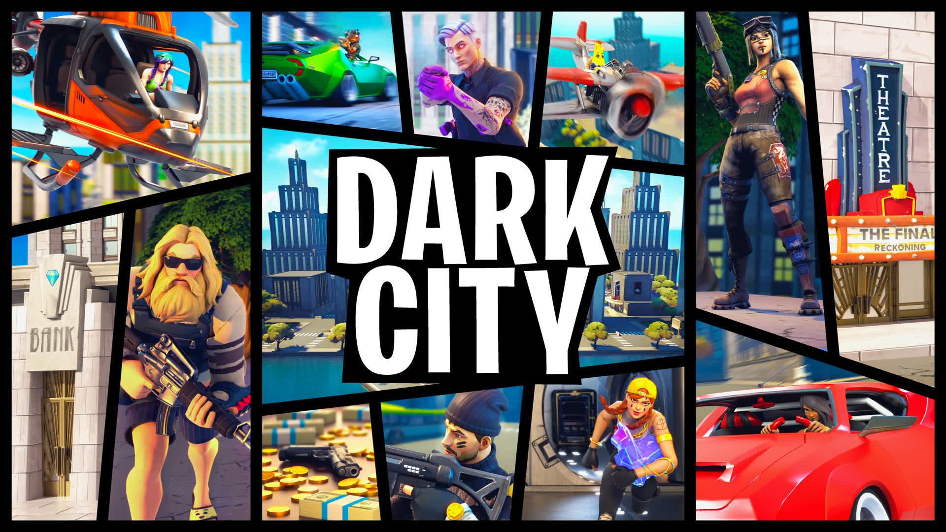 Dark City 🏙️ Crew VS Crews | RP 2888-6353-2479 by nophear - Fortnite ...