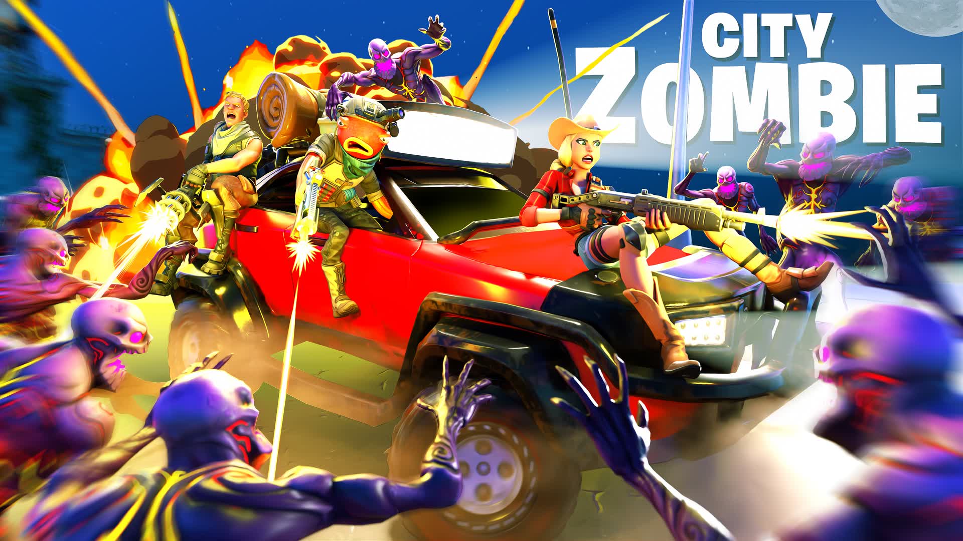 🧟‍♀️ NEW CITY ZOMBIE 🌆 FFA 💥 8971-0422-3195 by bdd - Fortnite Creative ...