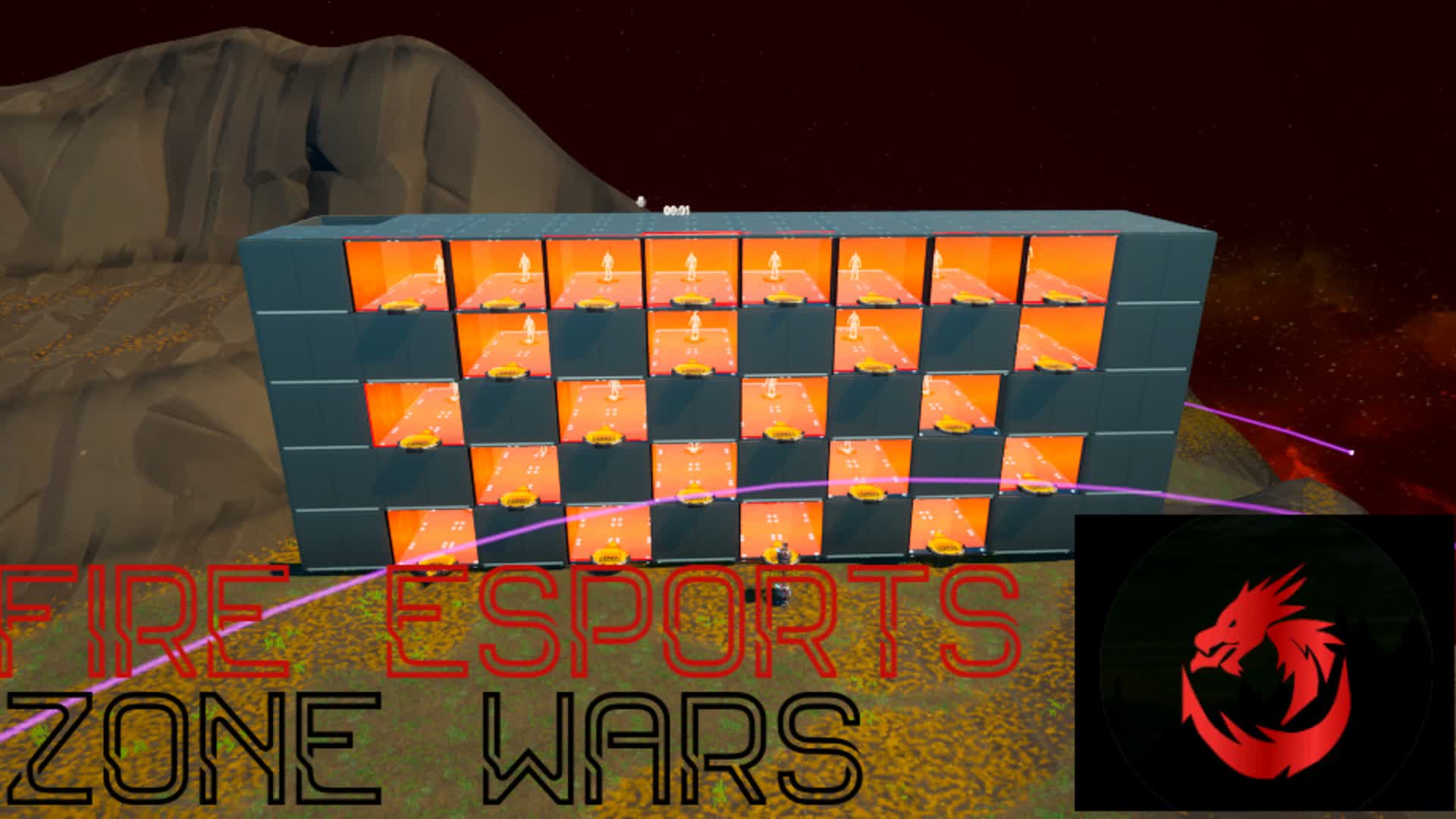 FIRE Esports Zone Wars 4408-4032-2192 by keniww - Fortnite Creative Map ...