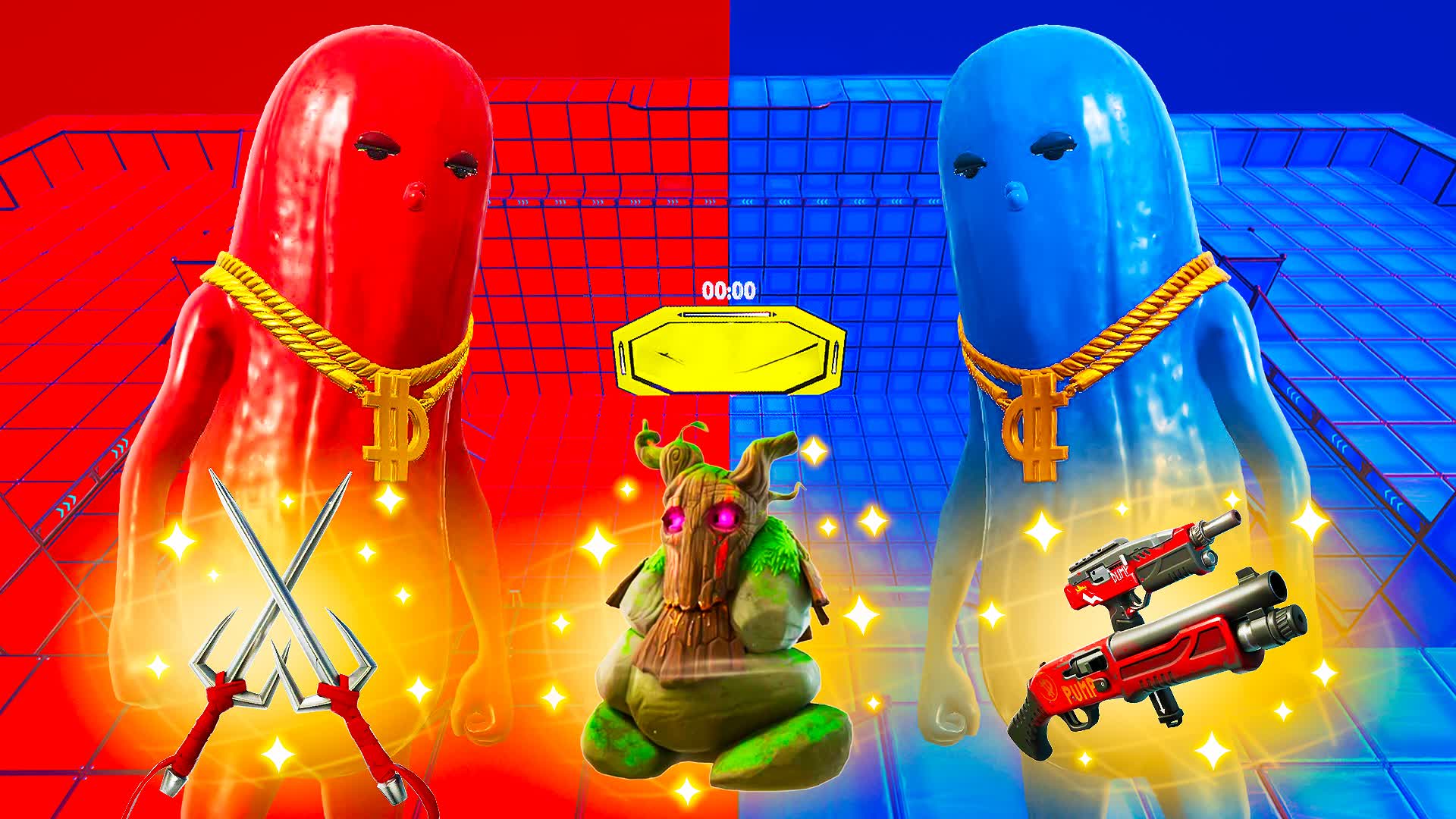 TMNT PLAYER VS IMPOSTOR🏆RED VS BLUE🔴🔵 9353-7697-7388 by oups - Fortnite ...