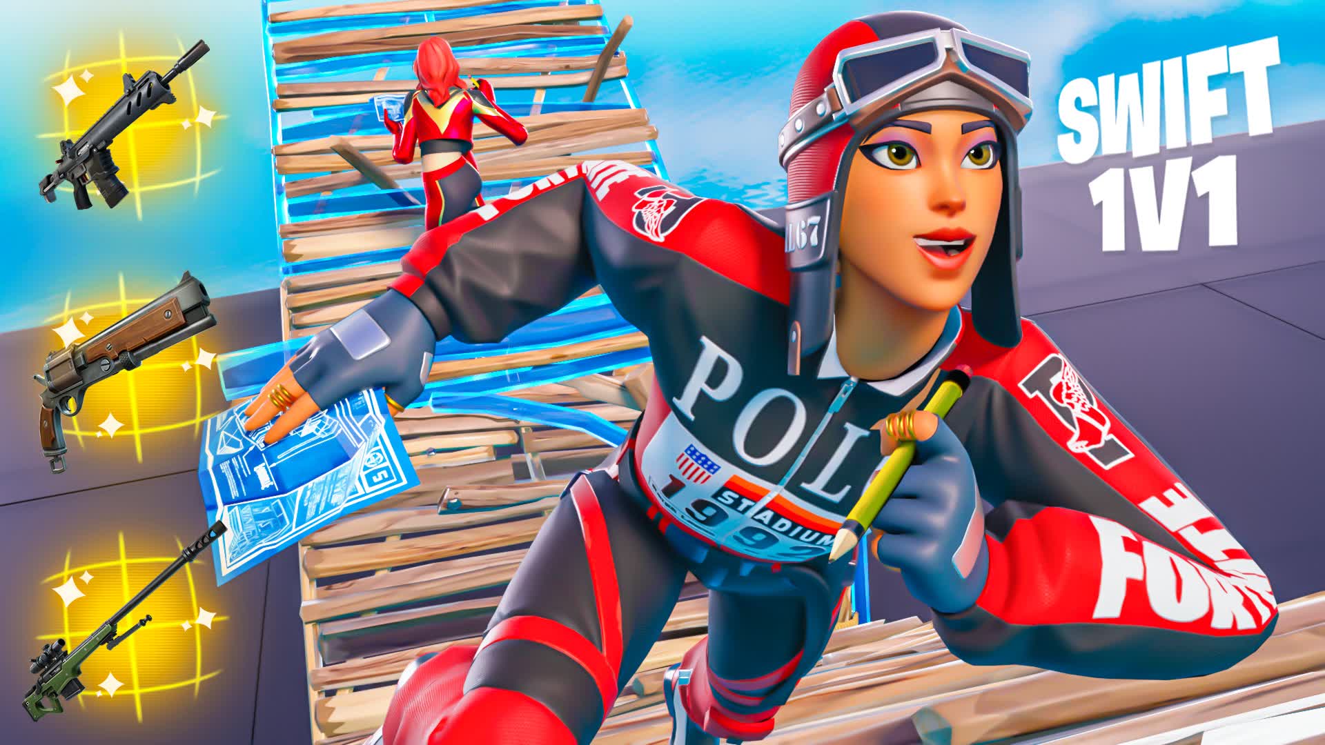 Swift Build Fights (200 Pumps) 3469-7389-9010 by yoswift - Fortnite