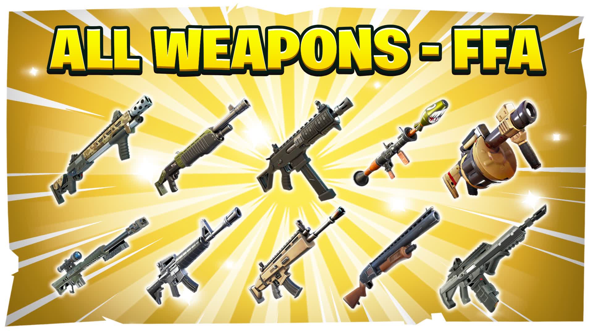 SUPER FFA ALL WEAPONS - HOYZEN 1340-1493-3270 by xsam-ytb - Fortnite Creative Map Code - Fortnite.GG
