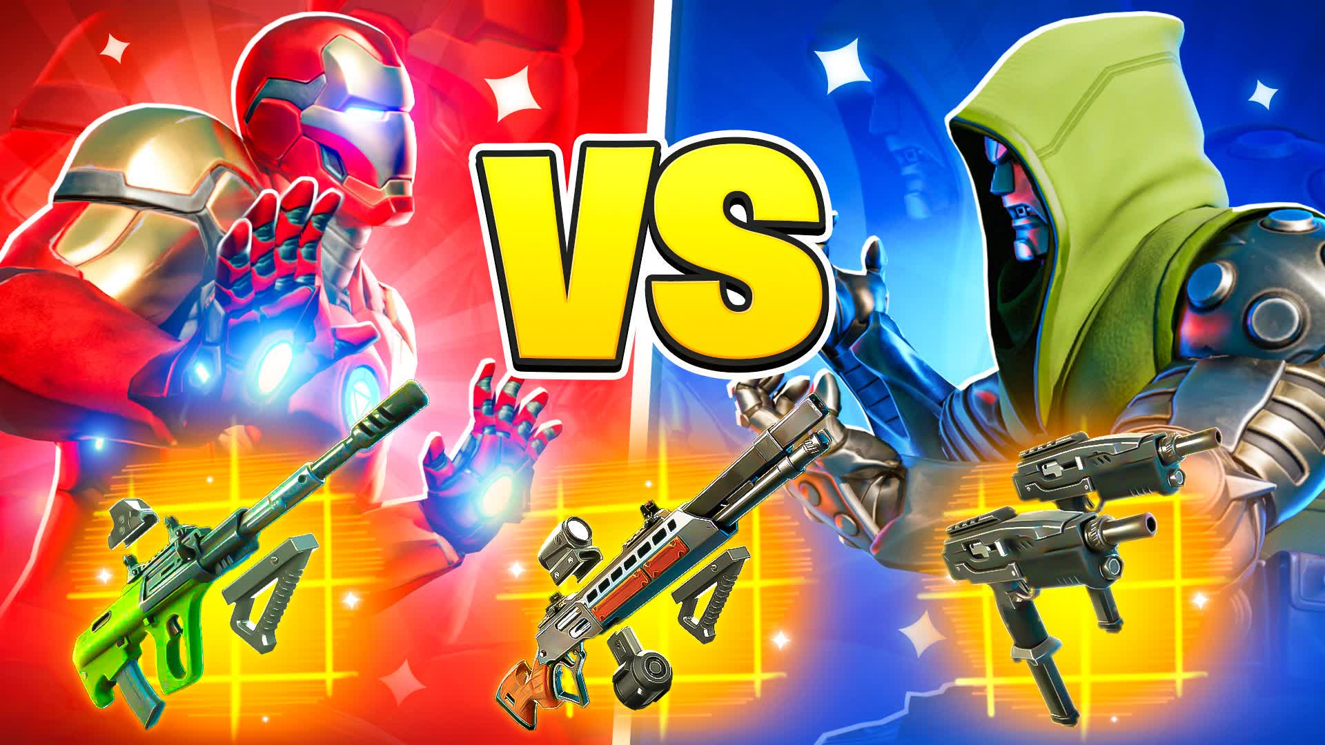 HERO RED VS BLUE 🔴🔵 4590-8787-9271 by ghostenaru - Fortnite Creative ...