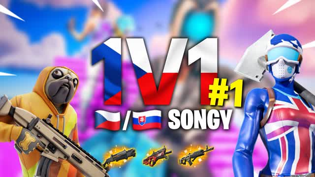 #3 CZ/SK 1VS1 🇨🇿 & 🇸🇰 SONGS MAP 1569-3144-2032 من ابتكار ch1zo - Fortnite