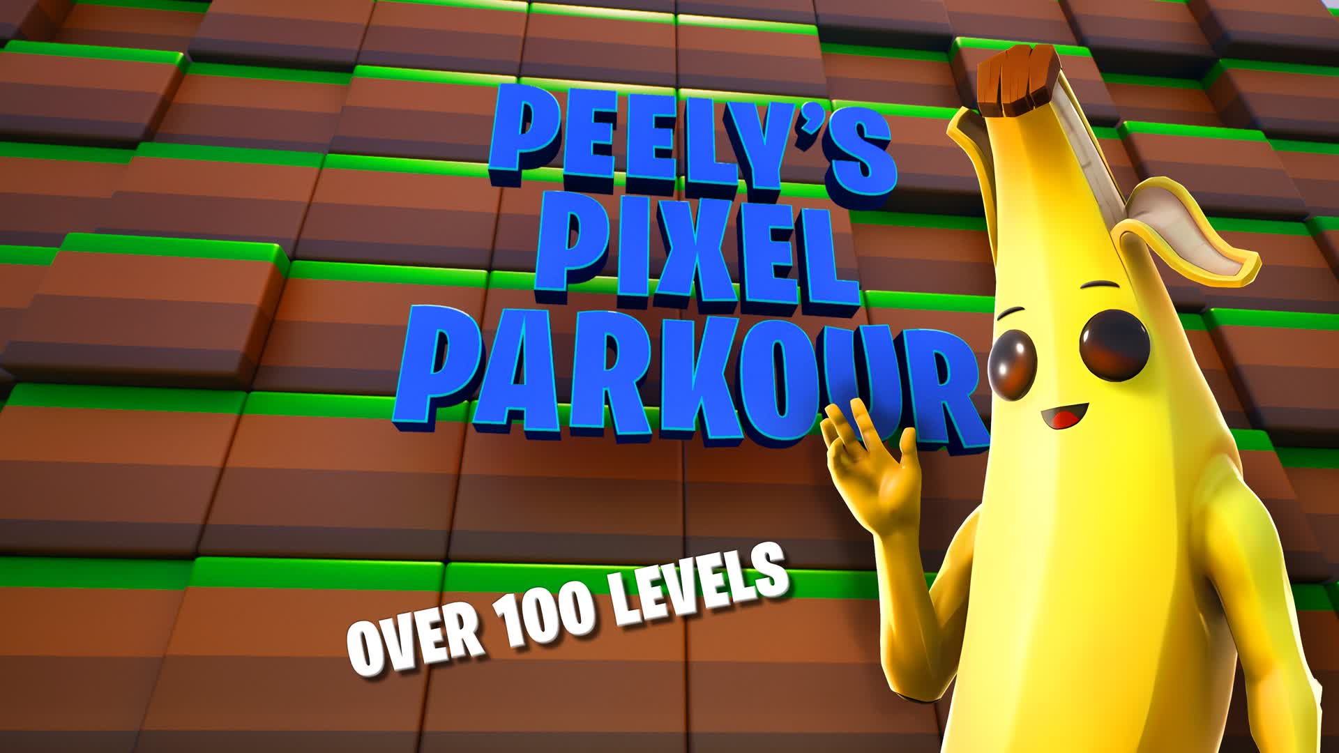 Peely's Pixel Parkour 1710-4349-0094 by p3d - Fortnite Creative Map ...