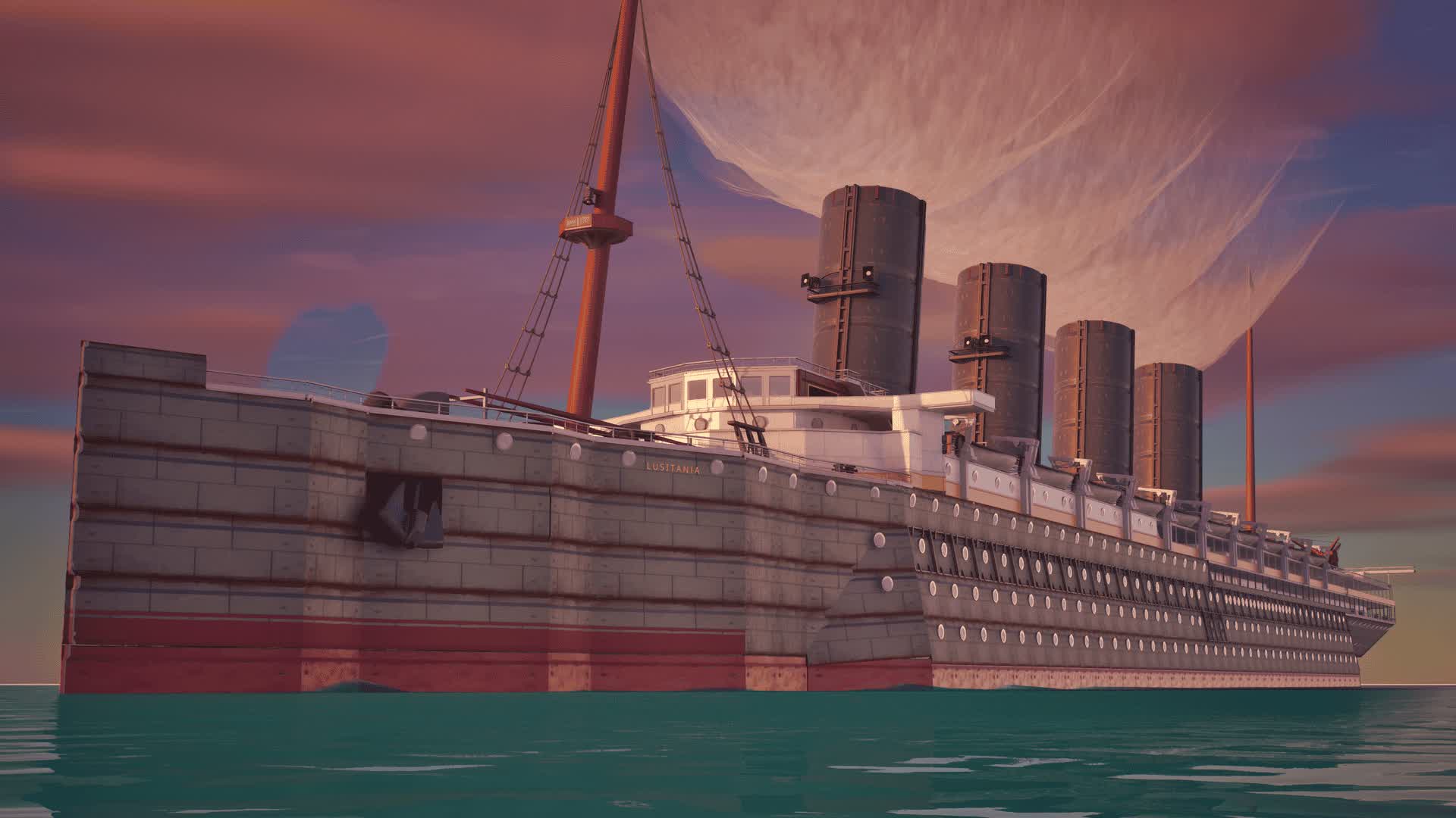 R.M.S. LUSITANIA - SHOWCASE 0114-7961-5235 by caperingcoo - Fortnite