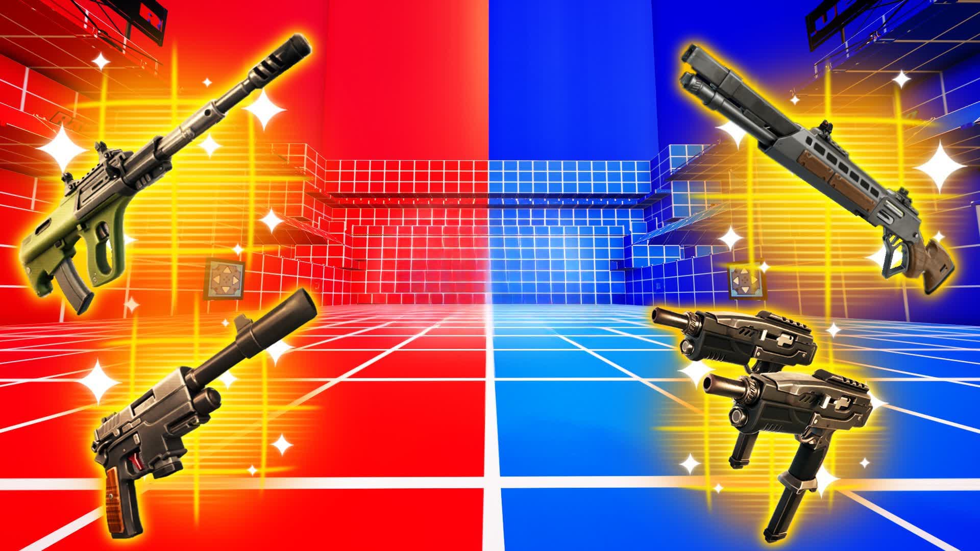 CRAZZY RED VS BLUE 🔴🔵 6543-5941-2849 by cg.studios - Fortnite Creative Map Code - Fortnite.GG