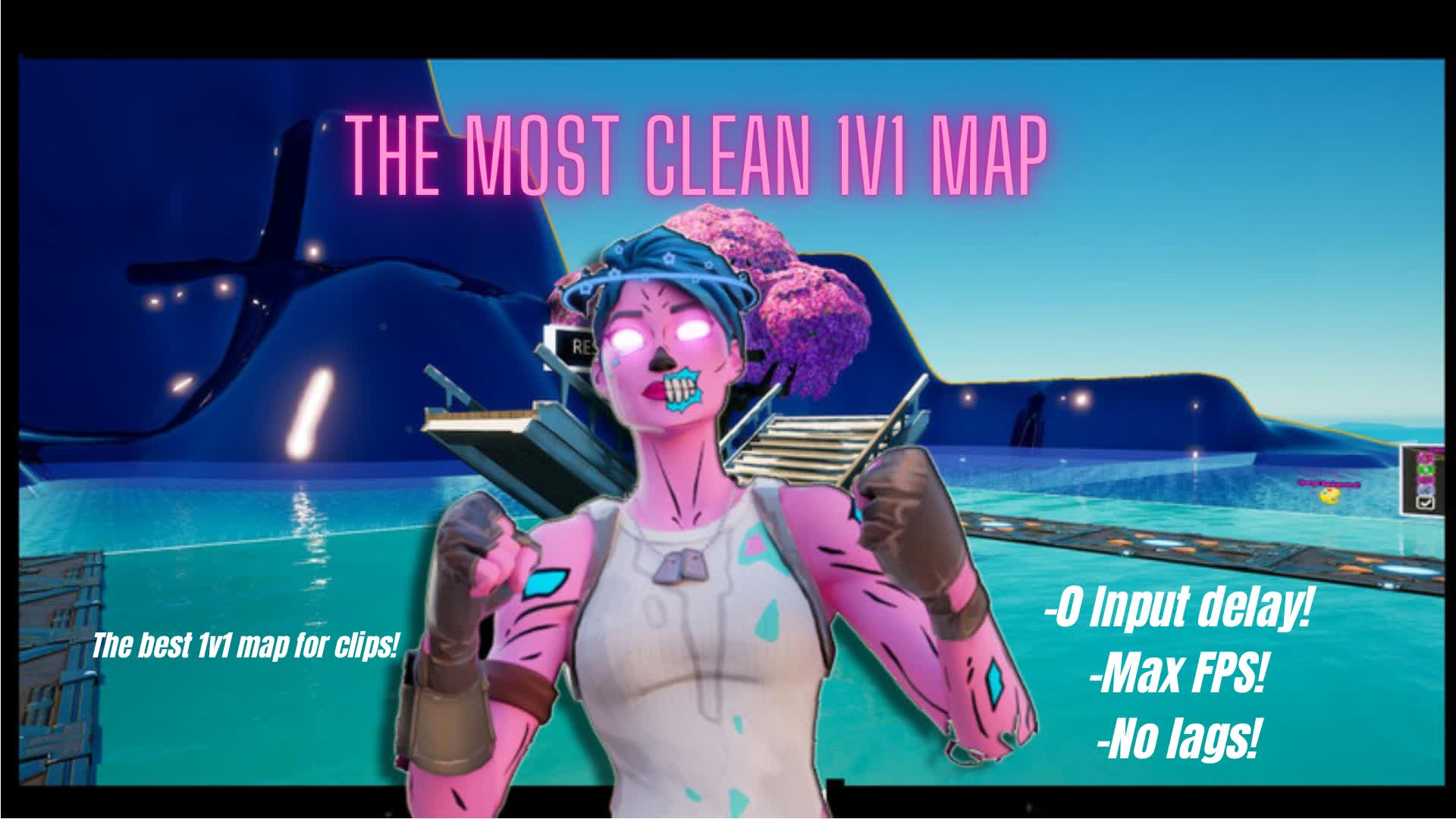 CLEAN 1V1 MAP [NO DELAY]👥 4491-7692-4173 by RЕFLEХ - Fortnite.GG